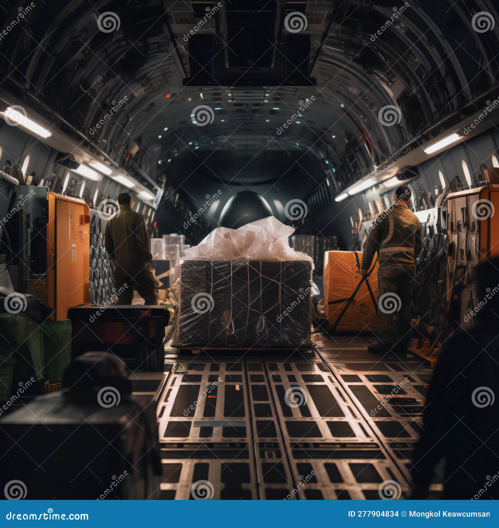 Cago Ship With Hydrogen Staorage System Stock Illustration ...