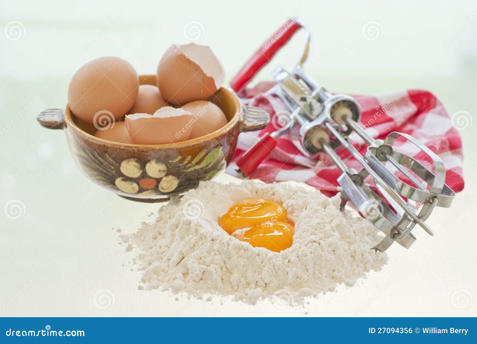 Preparing to Bake stock photo. Image of eggbeater, eggs - 27094356