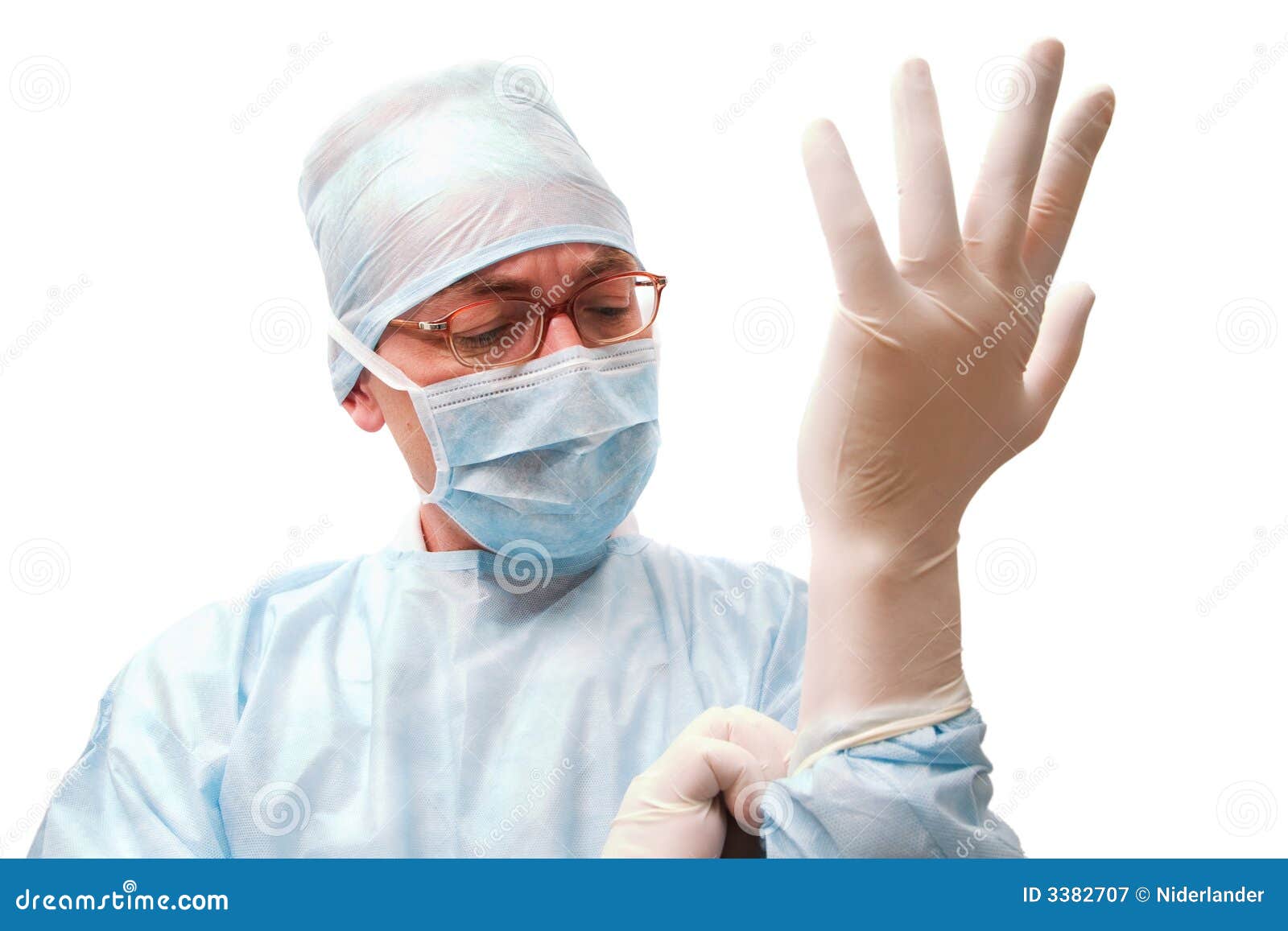 Preparing to the operation stock image. Image of coat - 3382707