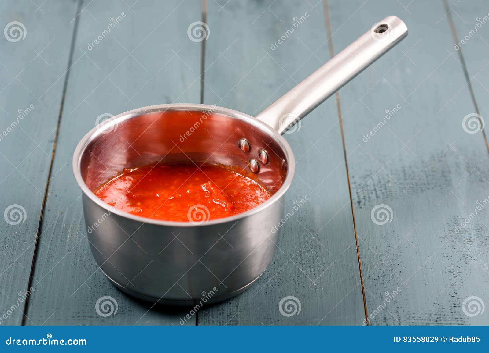 Preparing Tomato Sauce in Pot Stock Image - Image of italian, meal ...