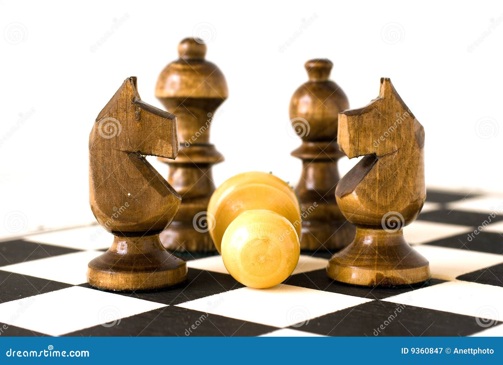 Preponderance stock image. Image of horse, black, strategy - 9360847