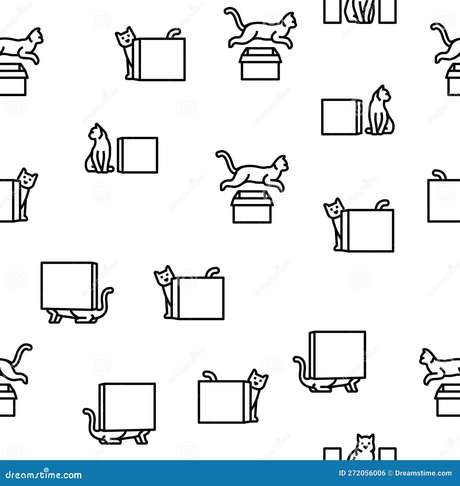 Preposition English Language Vector Seamless Pattern Stock Vector ...