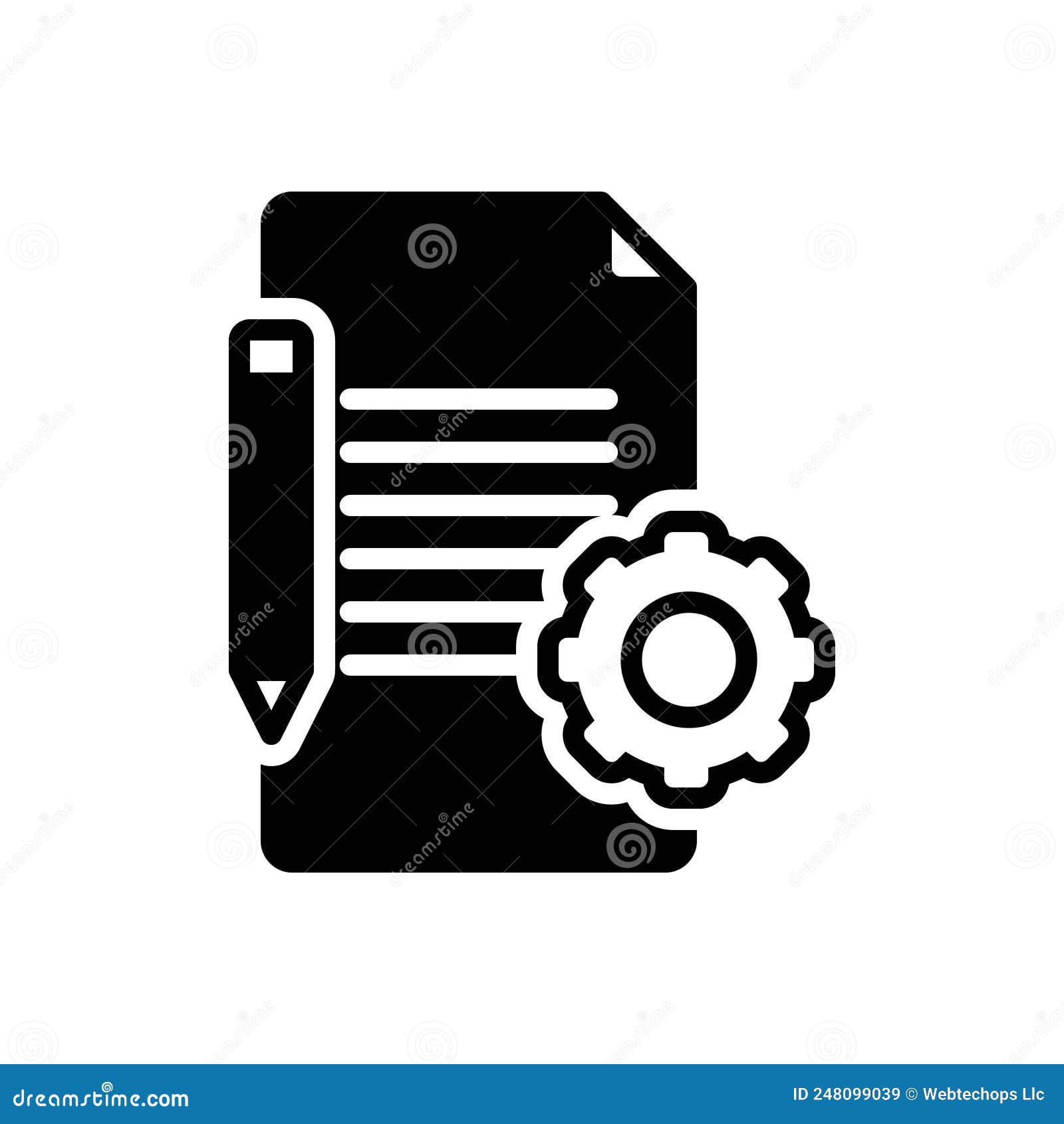 Black Solid Icon for Prerequisite, Condition and Stipulation Stock ...