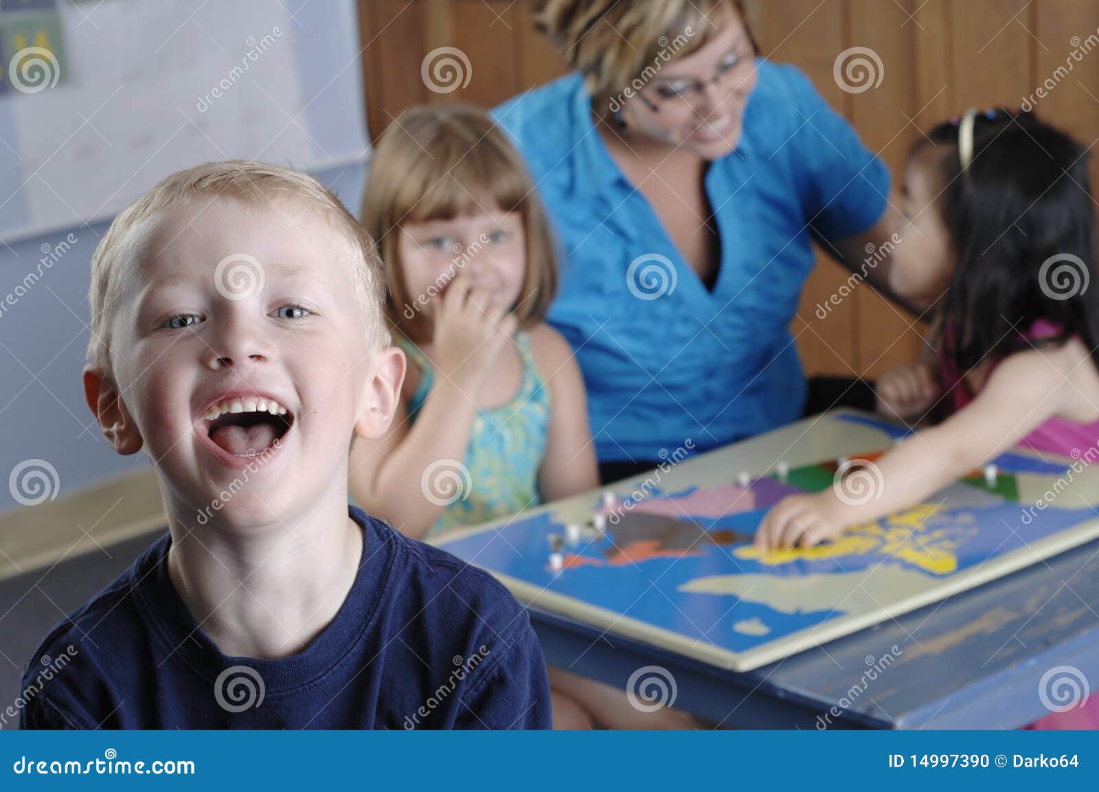 Preschool children stock photo. Image of happy, education - 14997390
