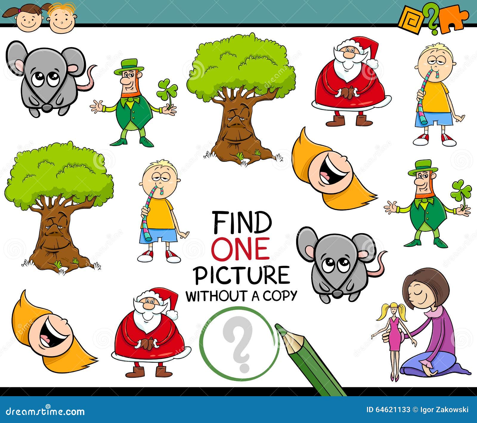 Preschool Task for Children Stock Vector - Illustration of ready ...