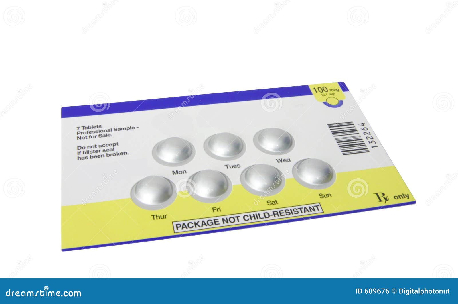 Prescription Sample stock photo. Image of days, medicine - 609676