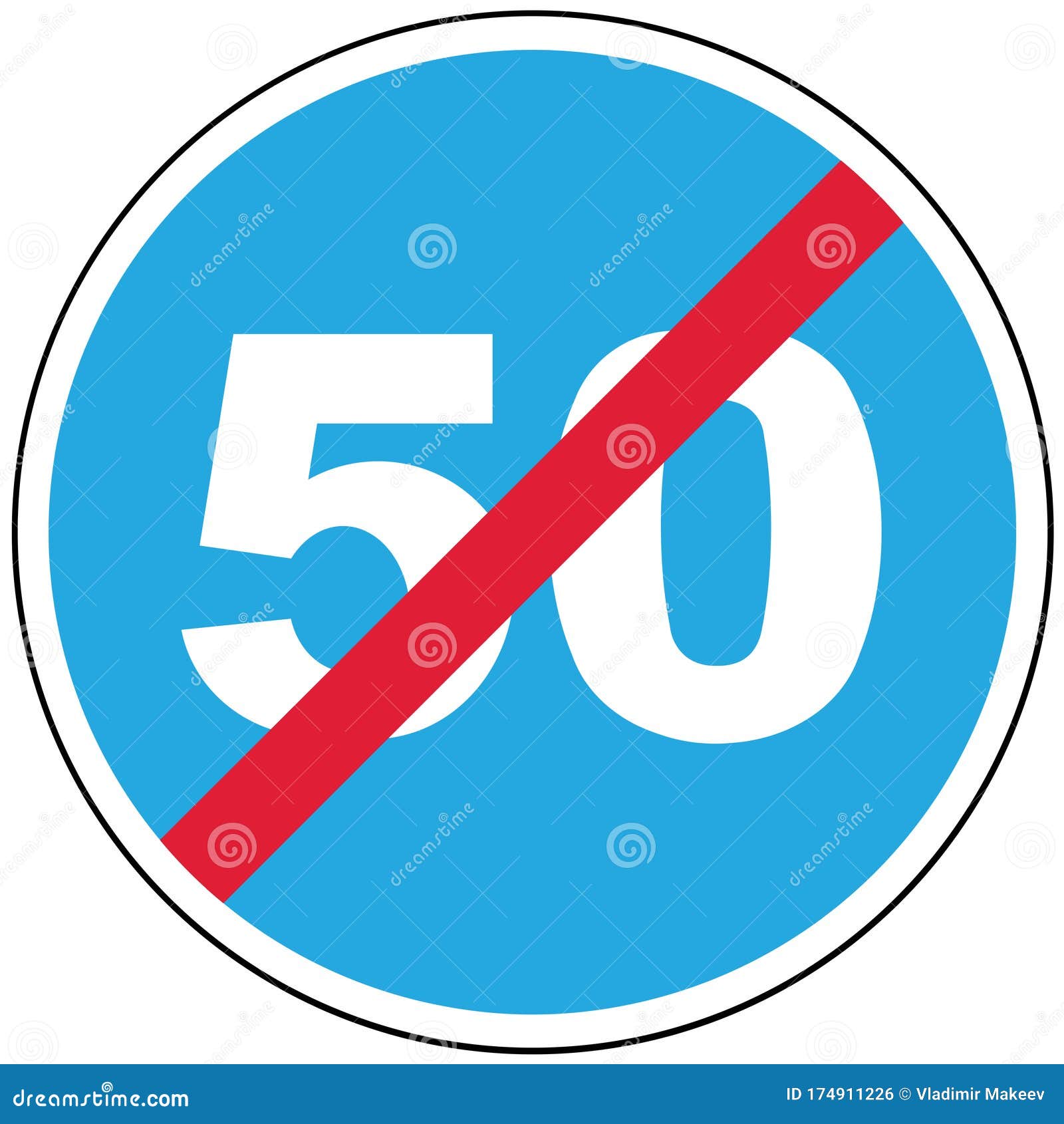 Prescriptive Sign `Direction Of Movement Of Vehicles With Dangerous ...