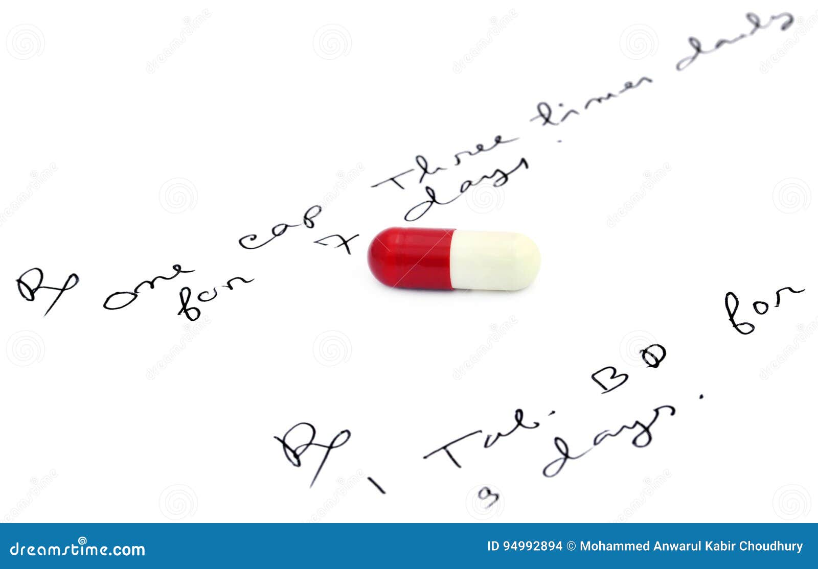 Prescrive le capsule fotografia stock. Immagine di alternativa - 94992894