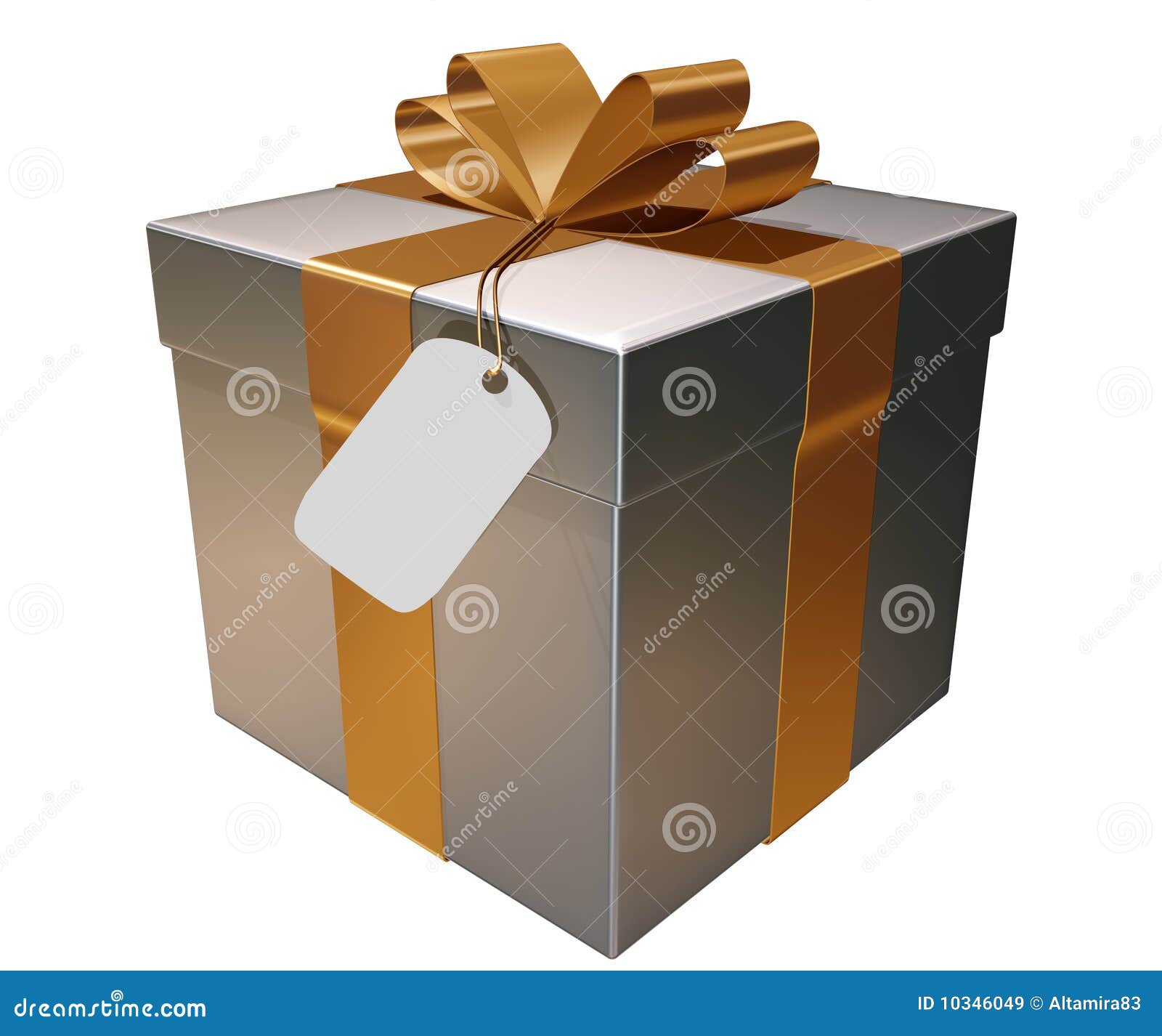 Present stock illustration. Illustration of ribbon, background - 10346049