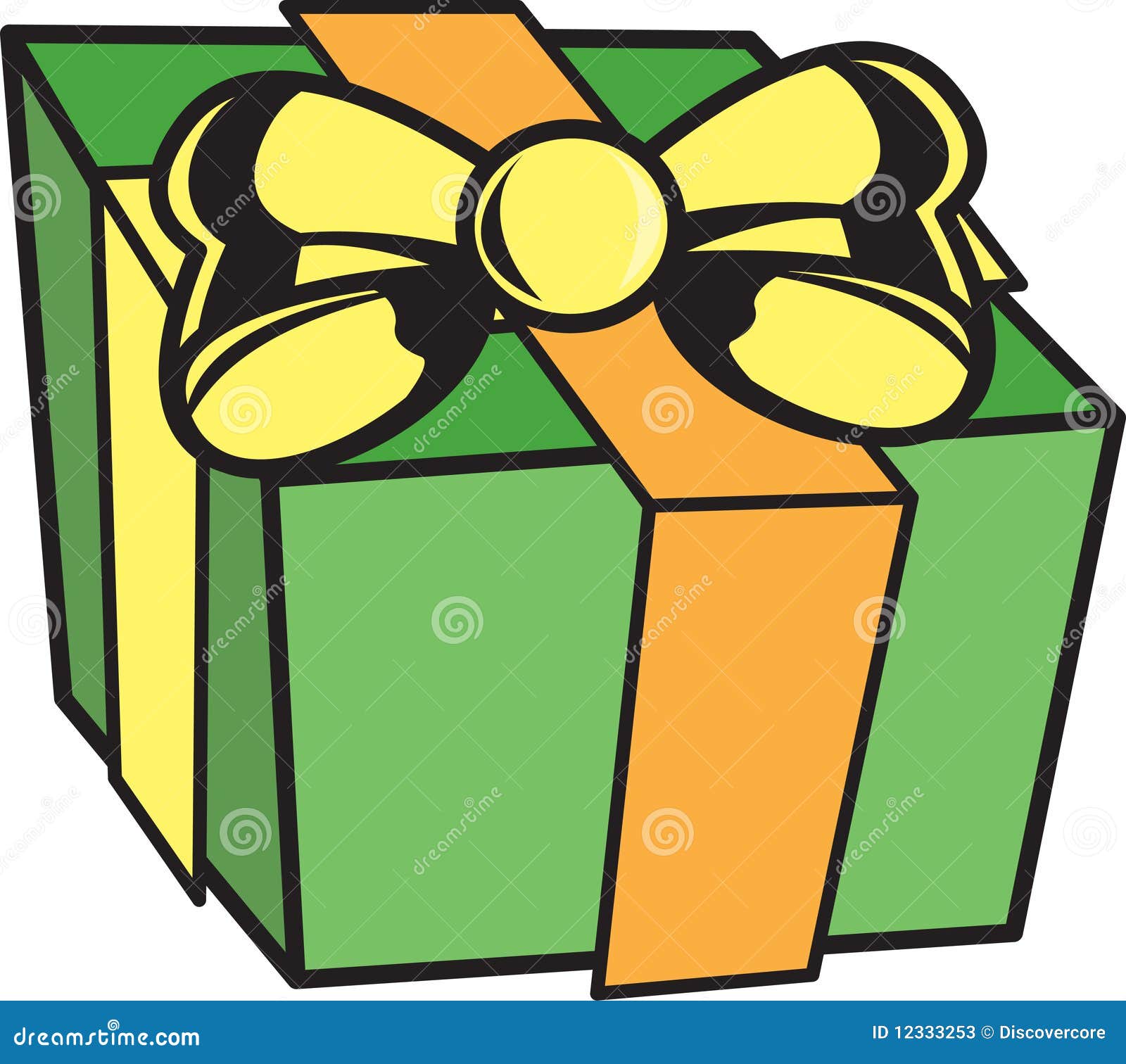 Present stock vector. Illustration of offering, white - 12333253