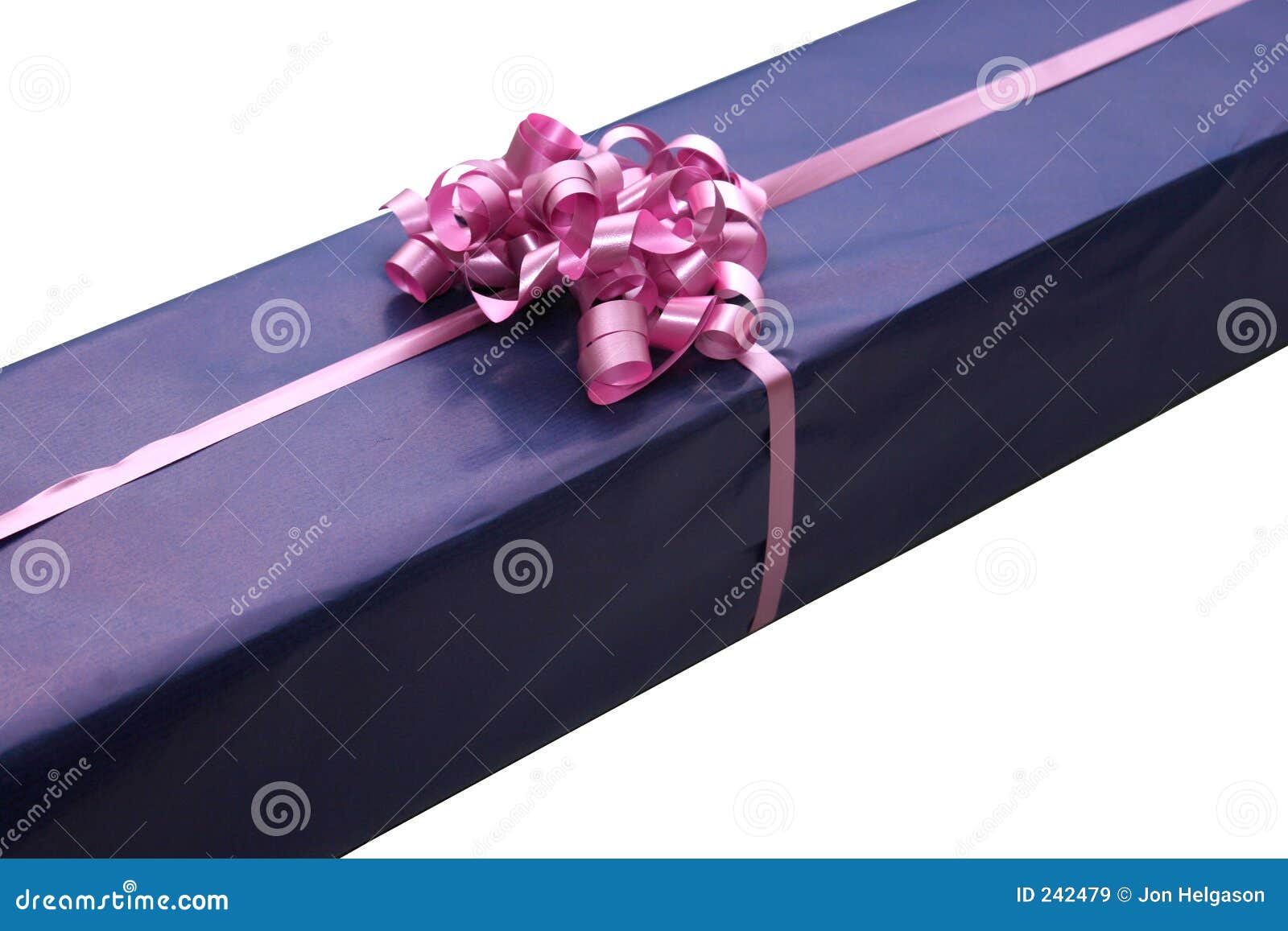 The present stock image. Image of giftbox, birthday, crossed - 242479