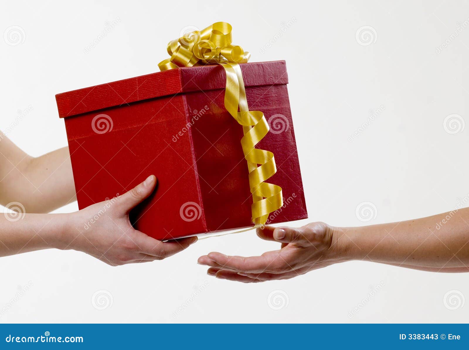 Present stock image. Image of joyful, carrying, spend - 3383443