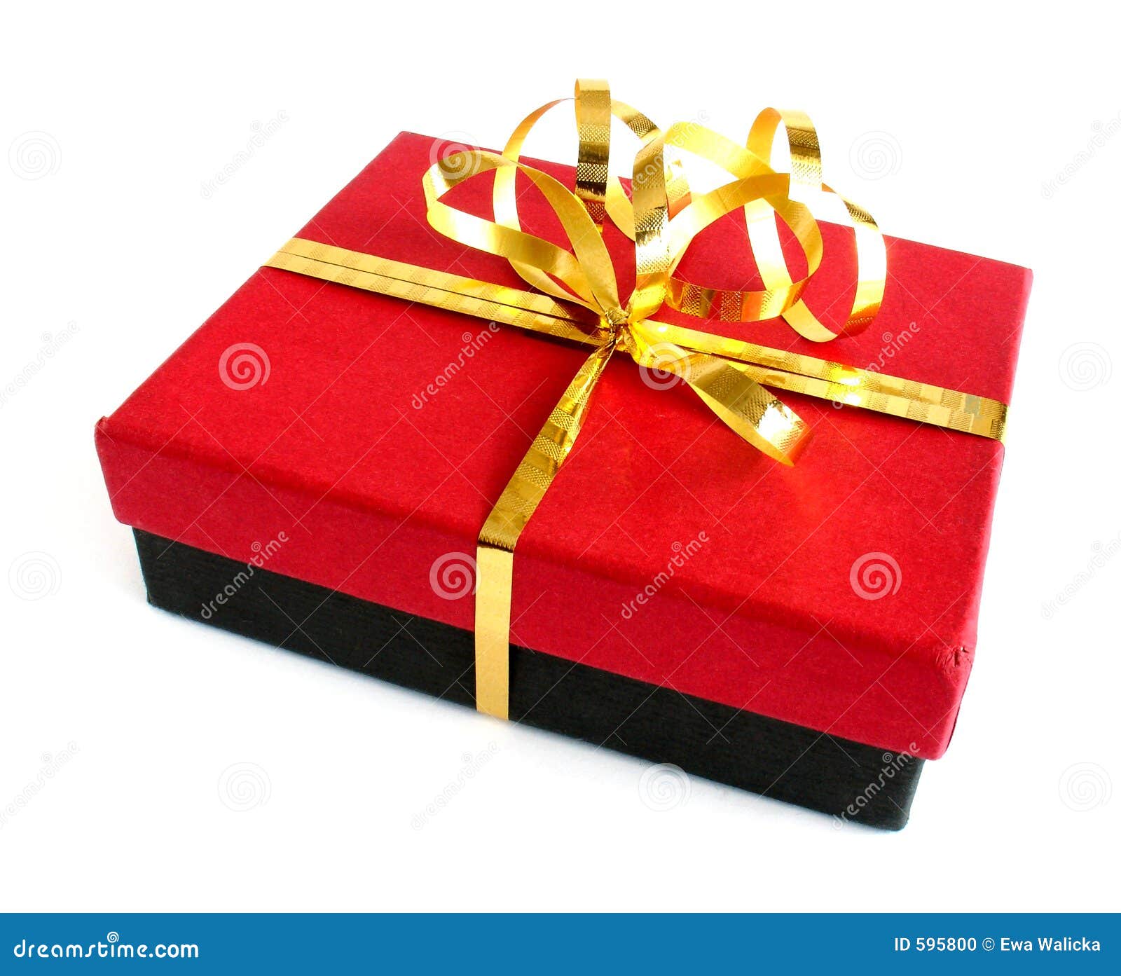 Present stock photo. Image of give, present, isolate, ornament - 595800