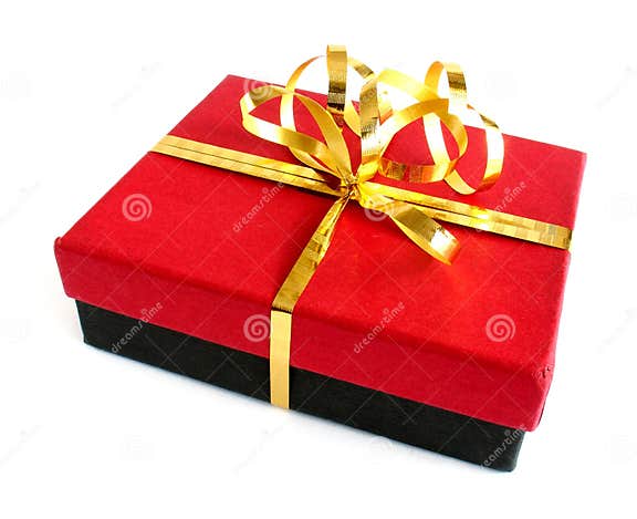 Present stock photo. Image of give, present, isolate, ornament - 595800
