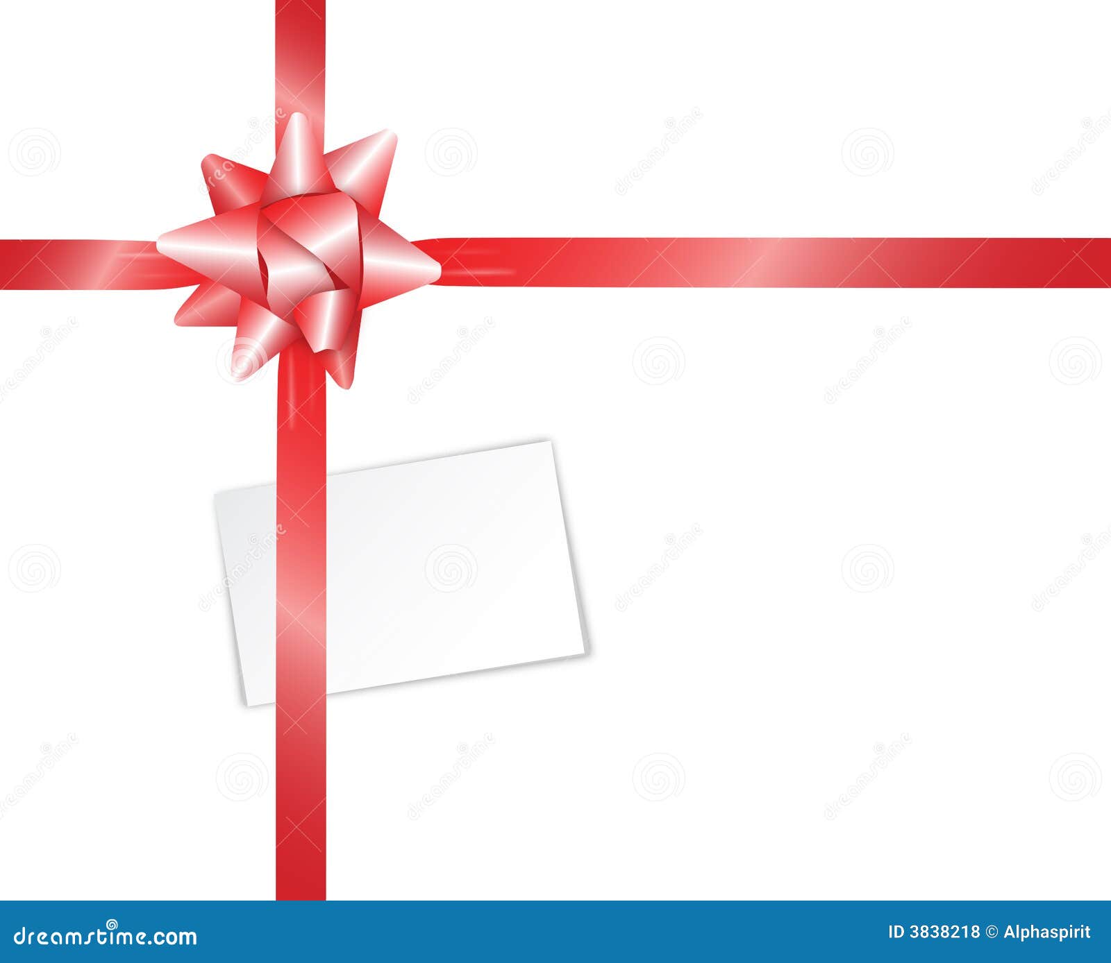 Present with blank card stock illustration. Illustration of give - 3838218