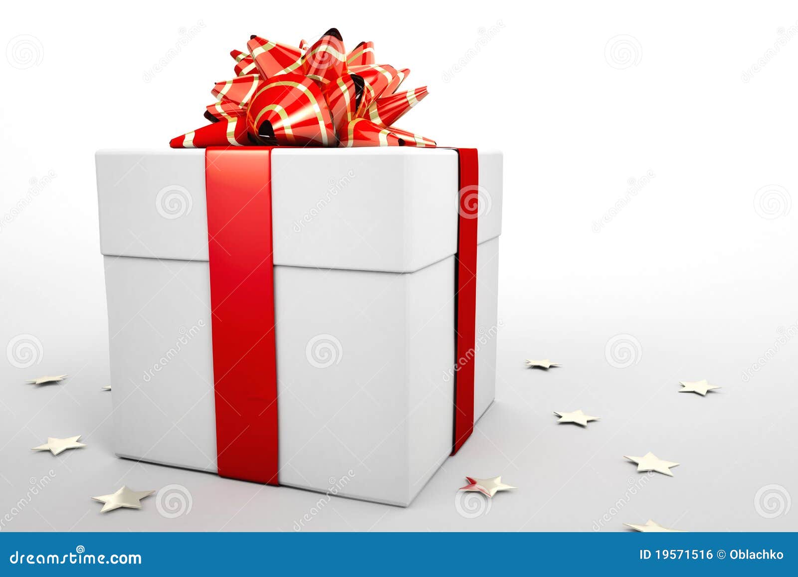 Present box stock illustration. Illustration of dimensional - 19571516
