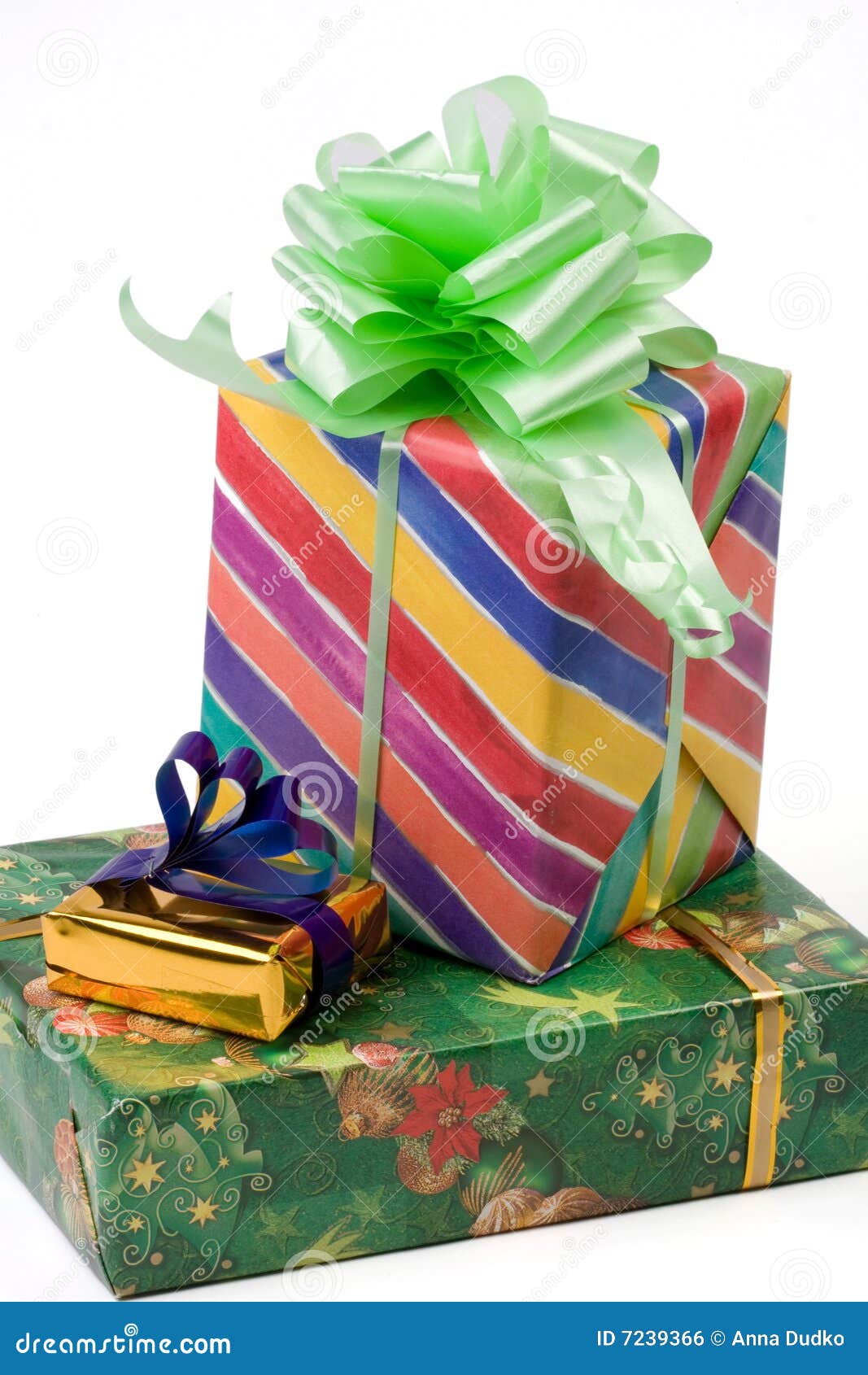 Present box stock photo. Image of wrap, occasion, decoration - 7239366