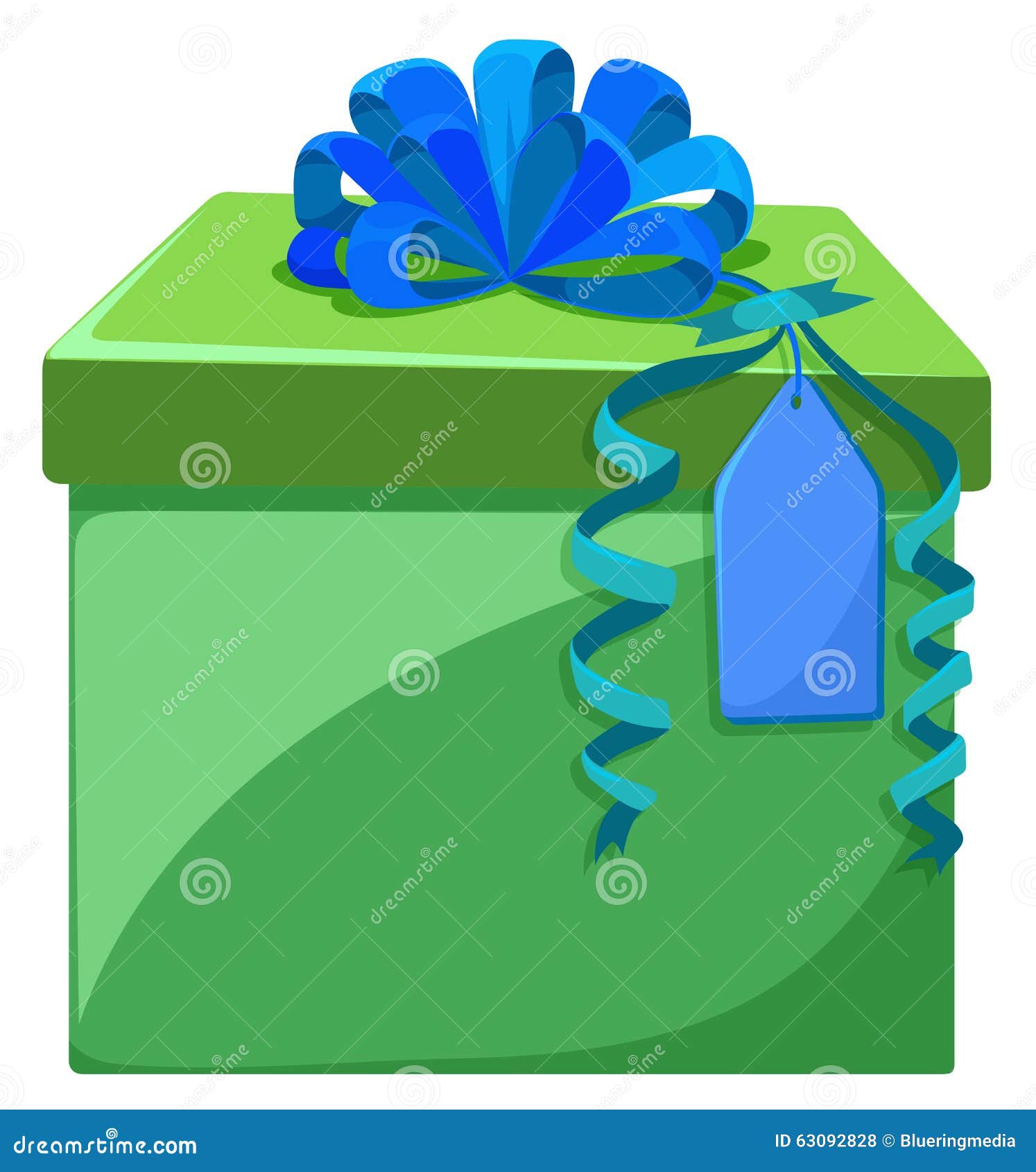 Present Blue Ribbon Stock Illustrations – 29,824 Present Blue Ribbon ...