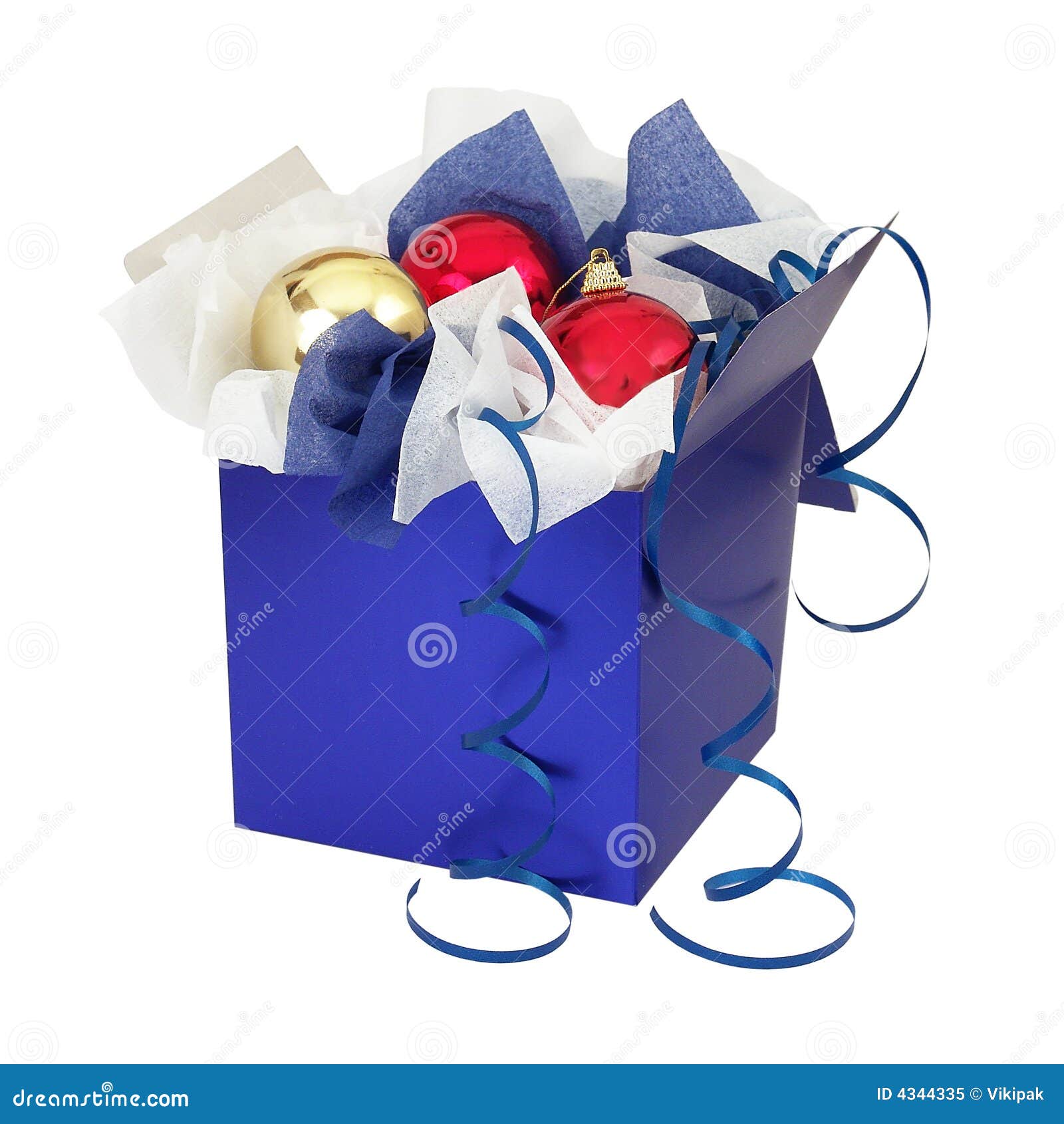 Present Box with Christmas Toys Stock Image - Image of happy, holiday ...