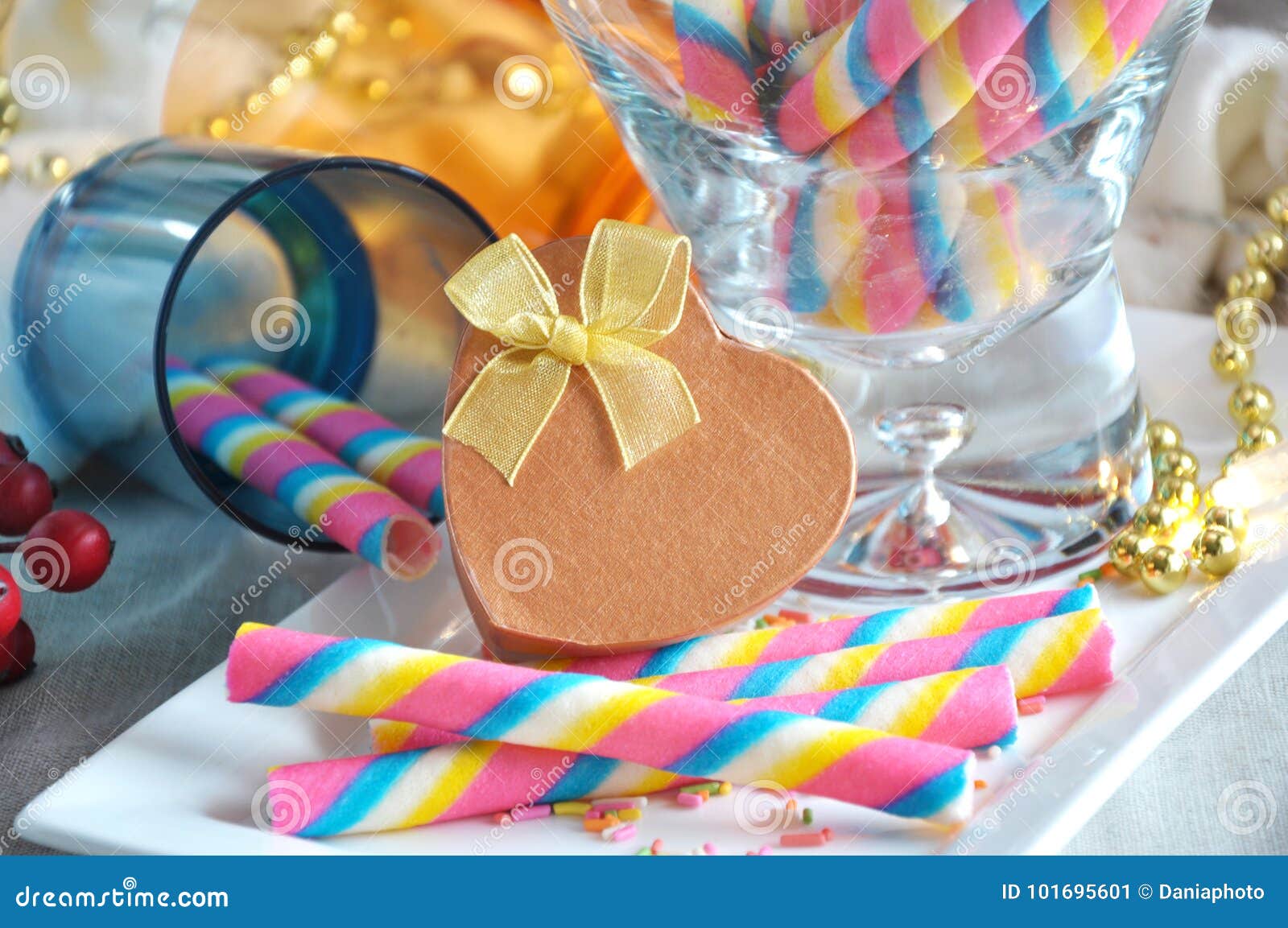 Colorful Wafer Royalty-Free Stock Photography | CartoonDealer.com #90498221