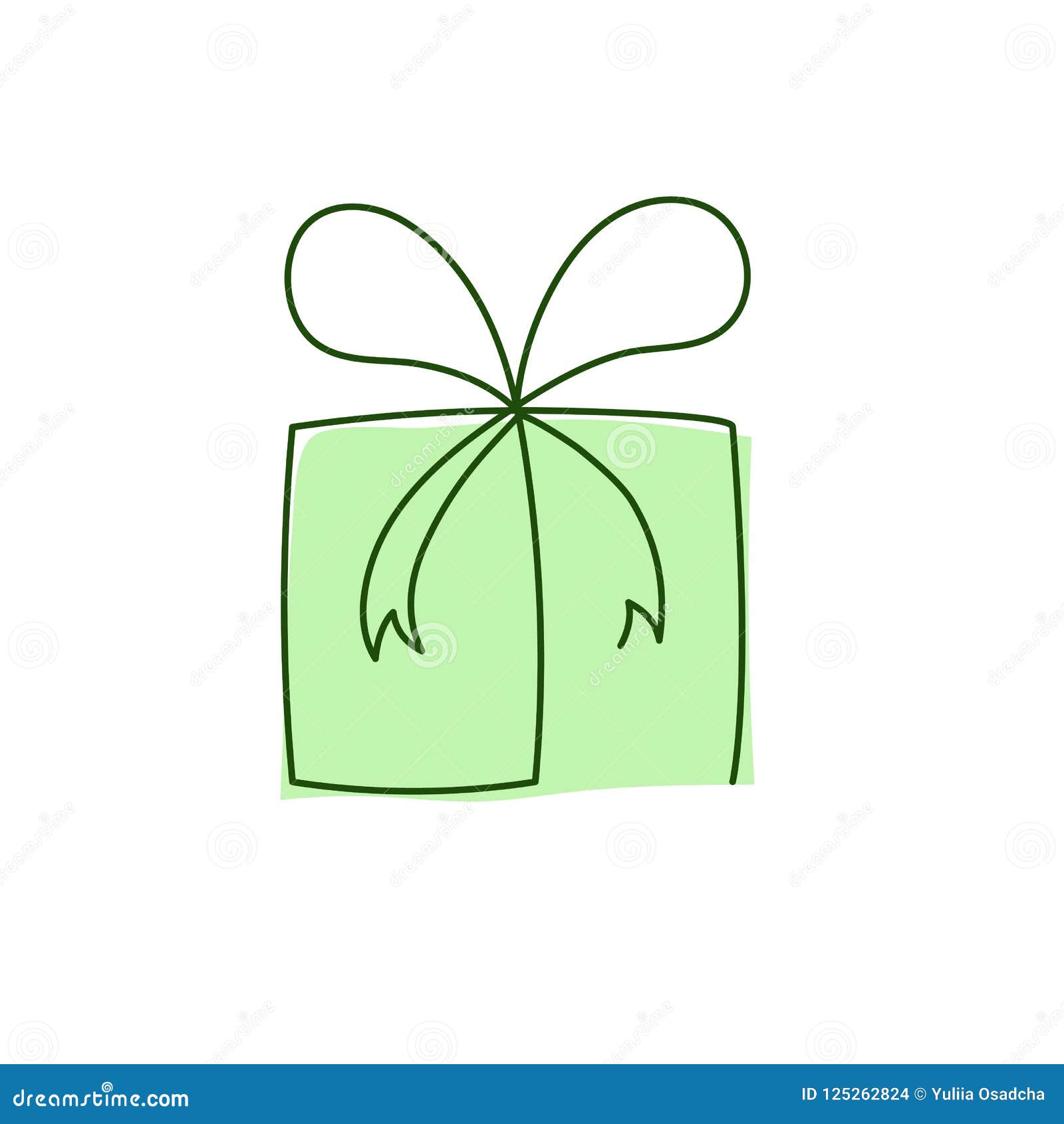 How To Wrap A Present Step-by-step Instruction Cartoon Vector ...