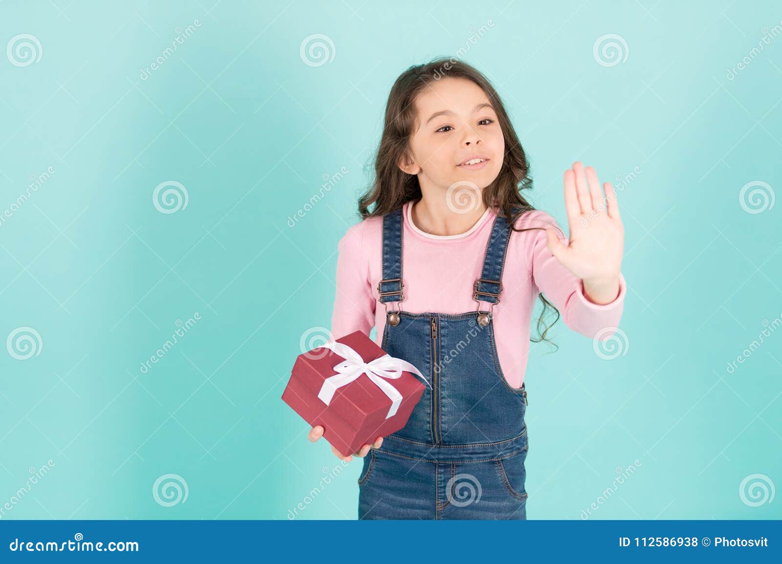 Present box for cute child stock photo. Image of pastel - 112586938