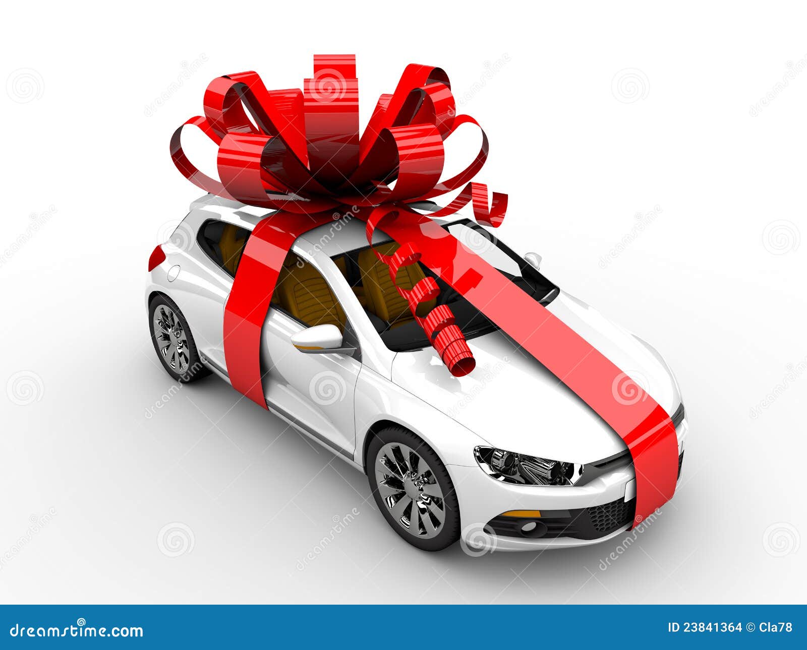 Present car stock illustration. Illustration of design - 23841364