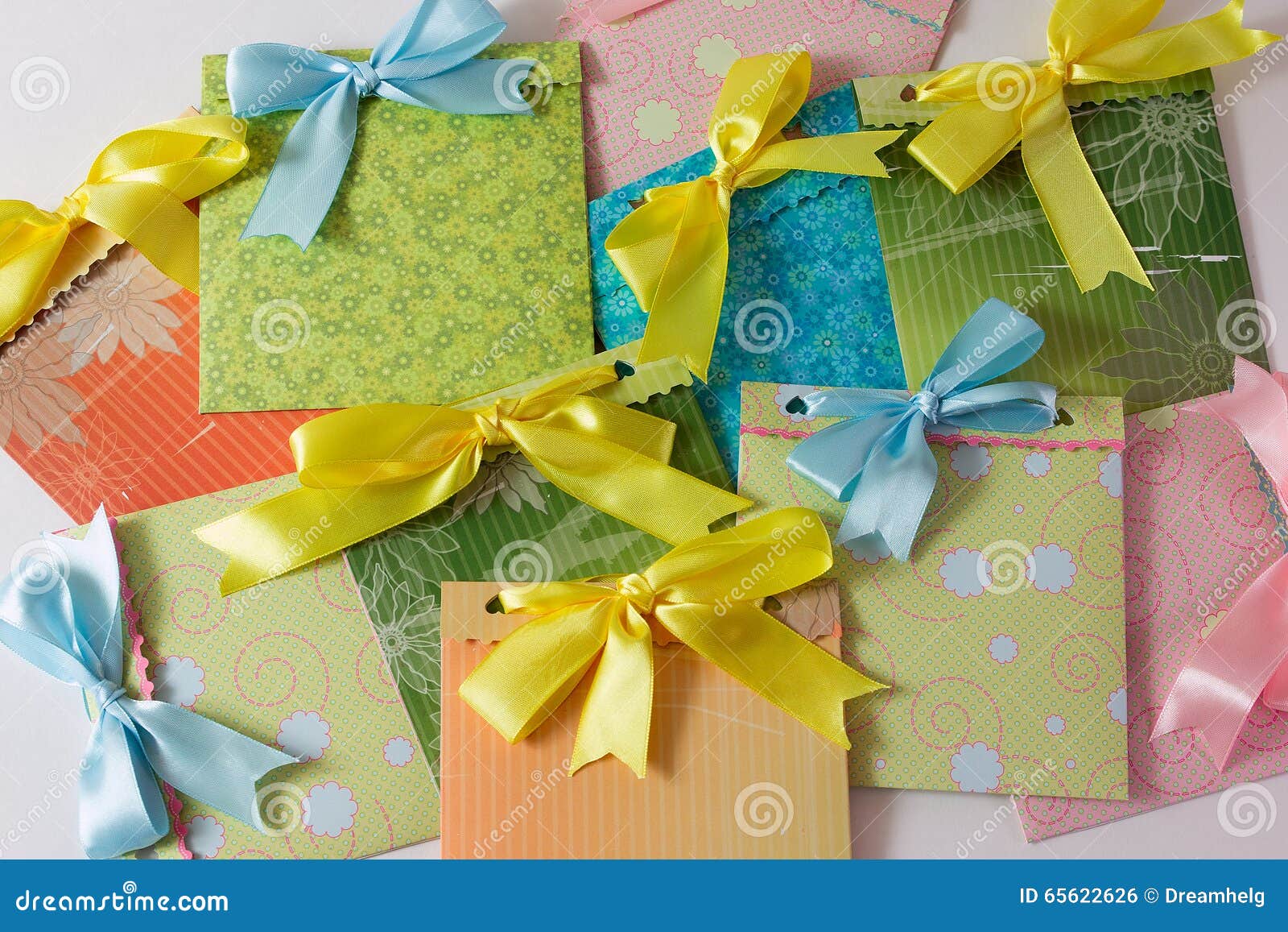 Present Envelopes for Party Stock Photo - Image of color, autumn: 65622626