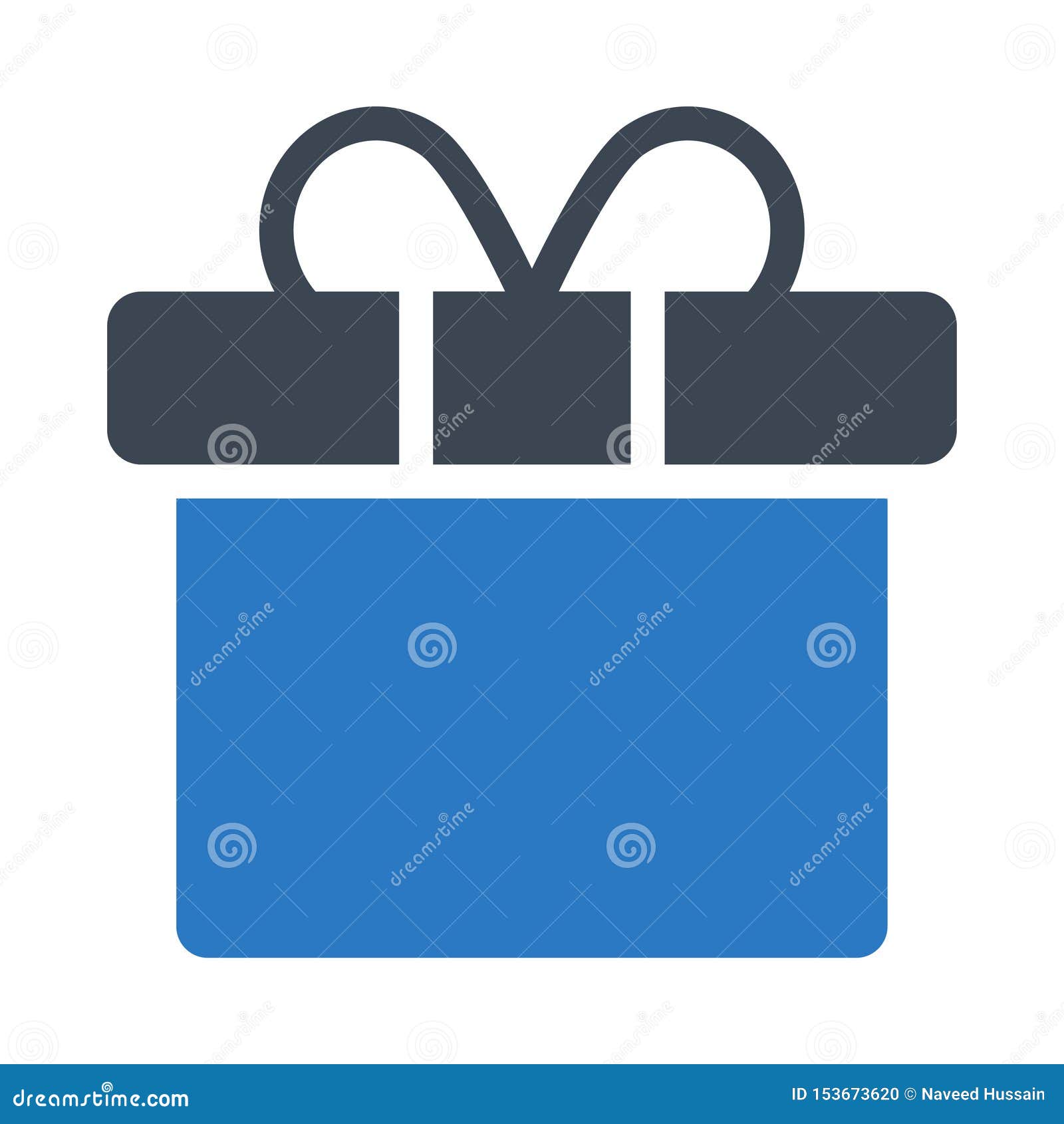 Present Glyph Color Vector Icon Stock Vector - Illustration of ...