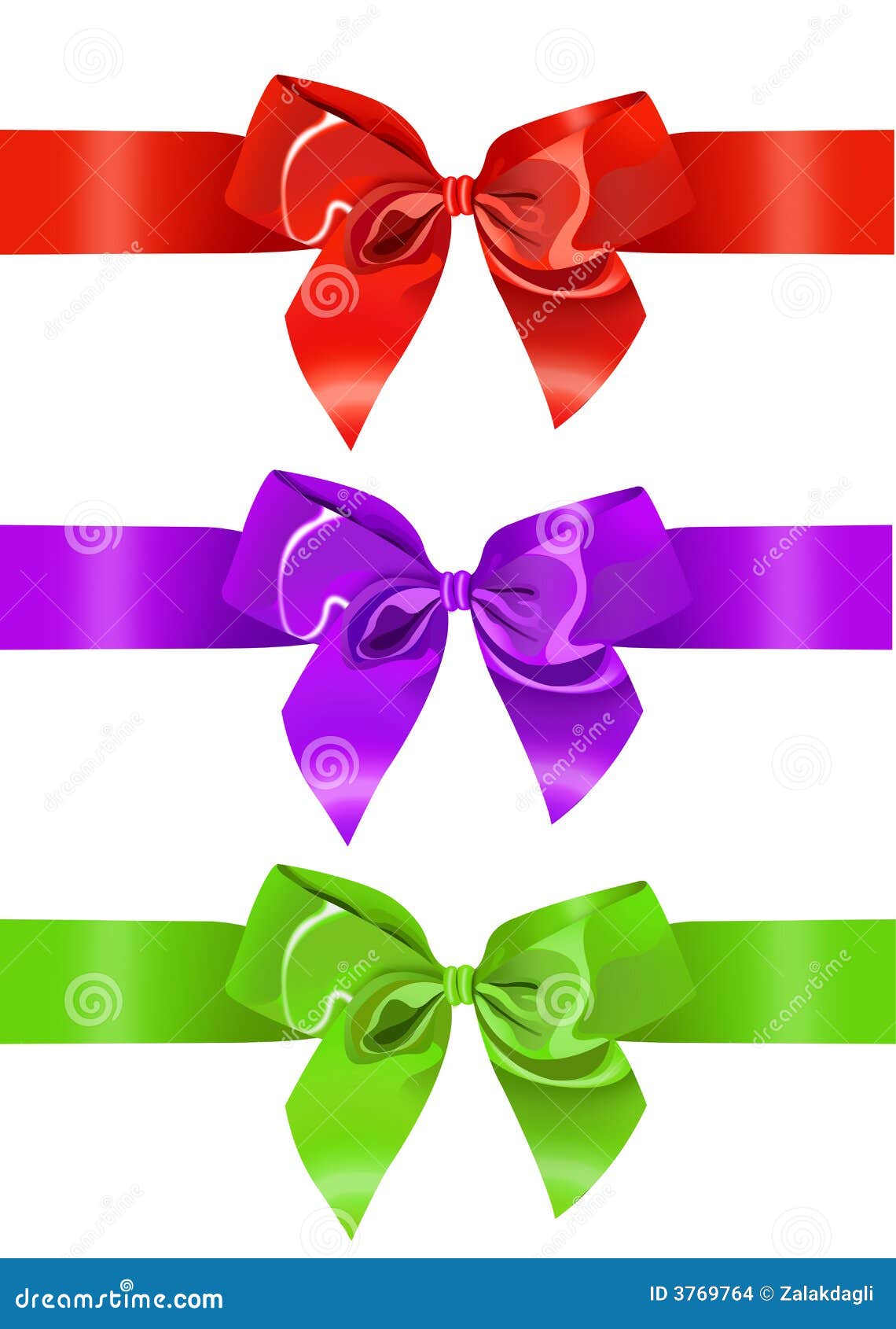 Present, ribbon, gift stock illustration. Illustration of xmas - 3769764