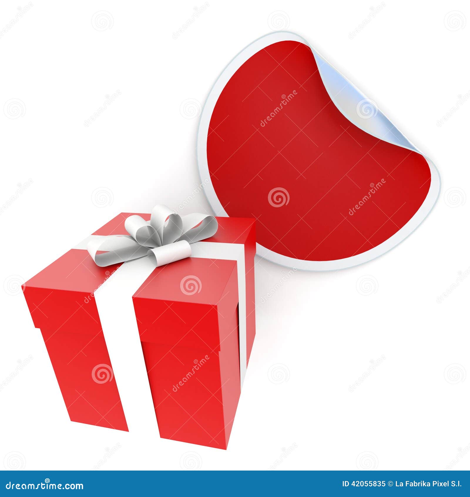 Present and sticker stock illustration. Illustration of coupon - 42055835