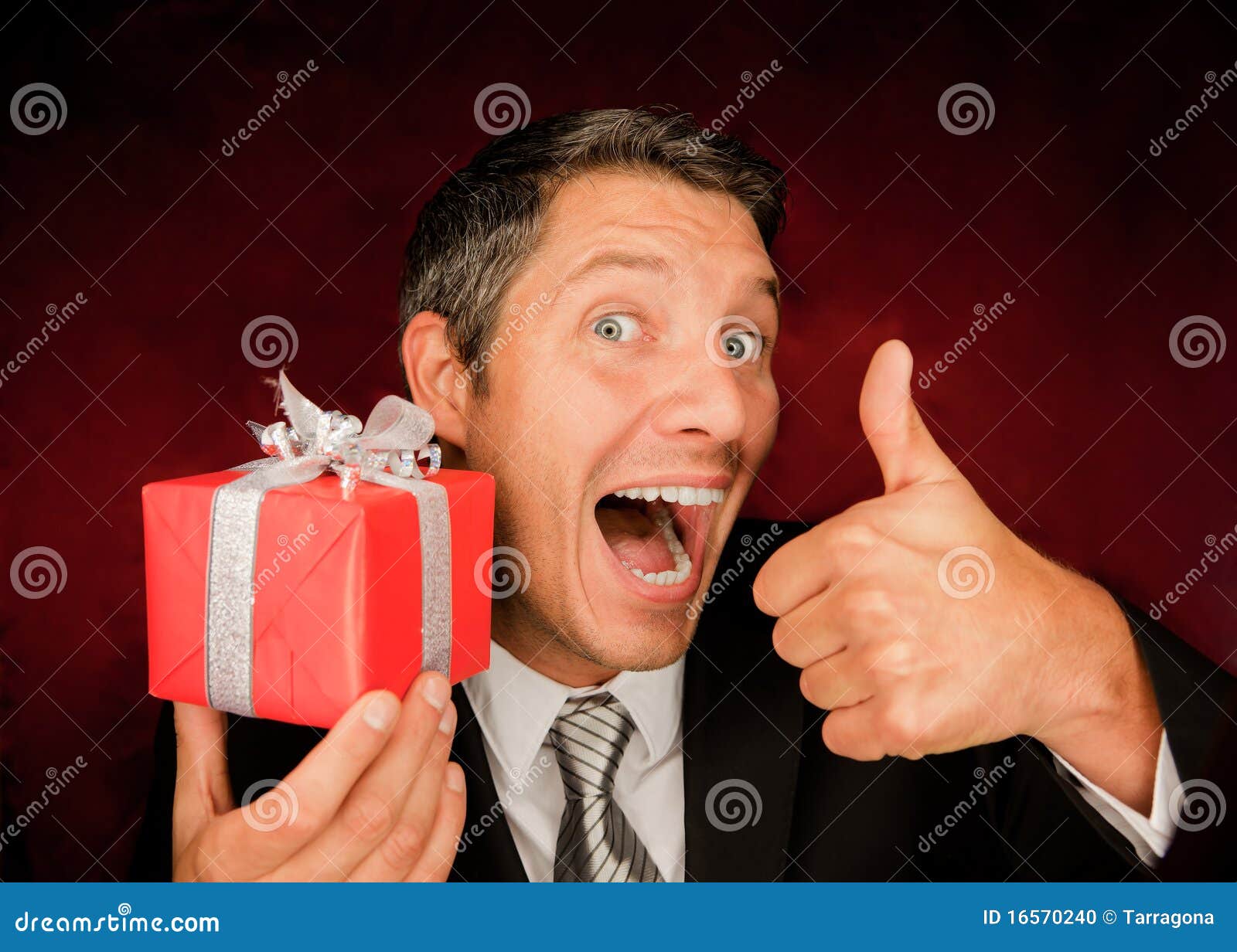 Present surprise stock photo. Image of festive, attractive - 16570240
