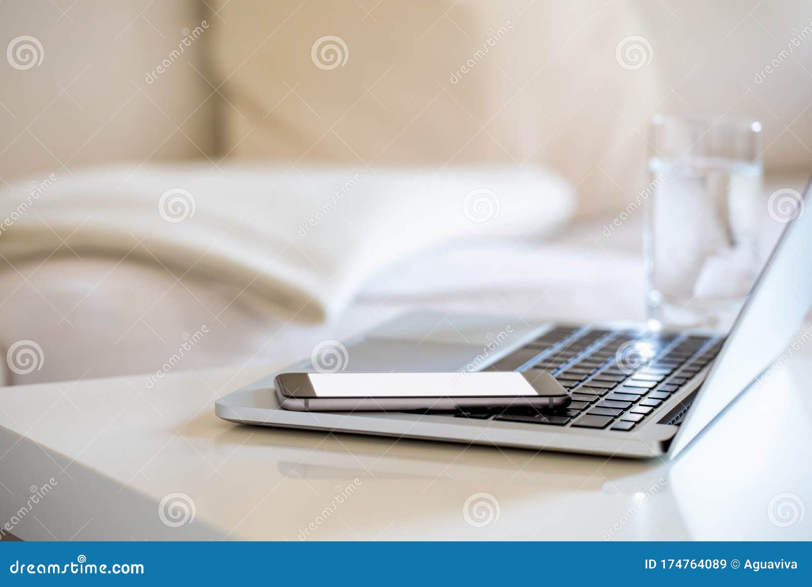 Present Technology Devices in Place Stock Image - Image of media ...
