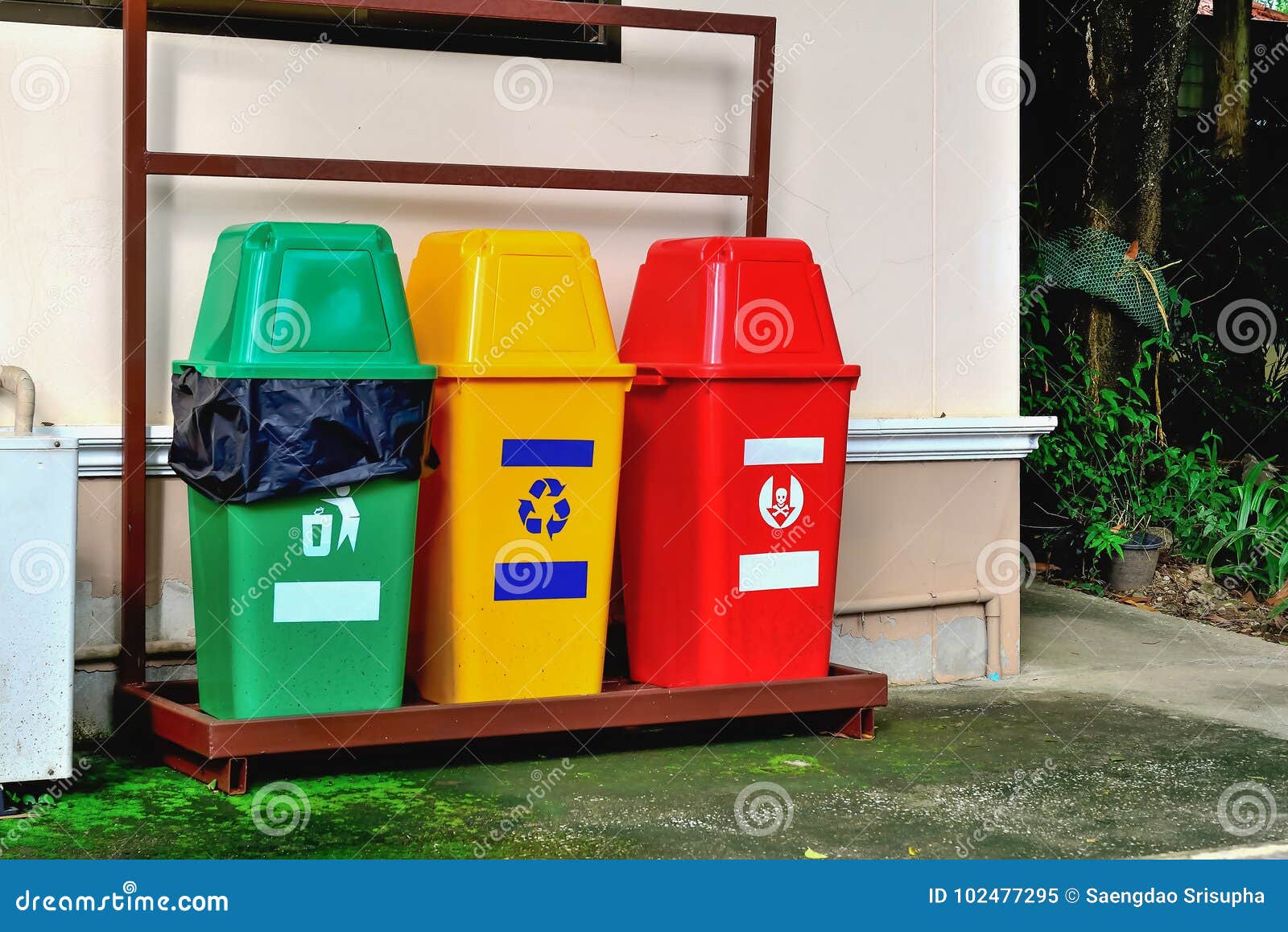 Bin stock image. Image of material, clean, paper, dump - 102477295