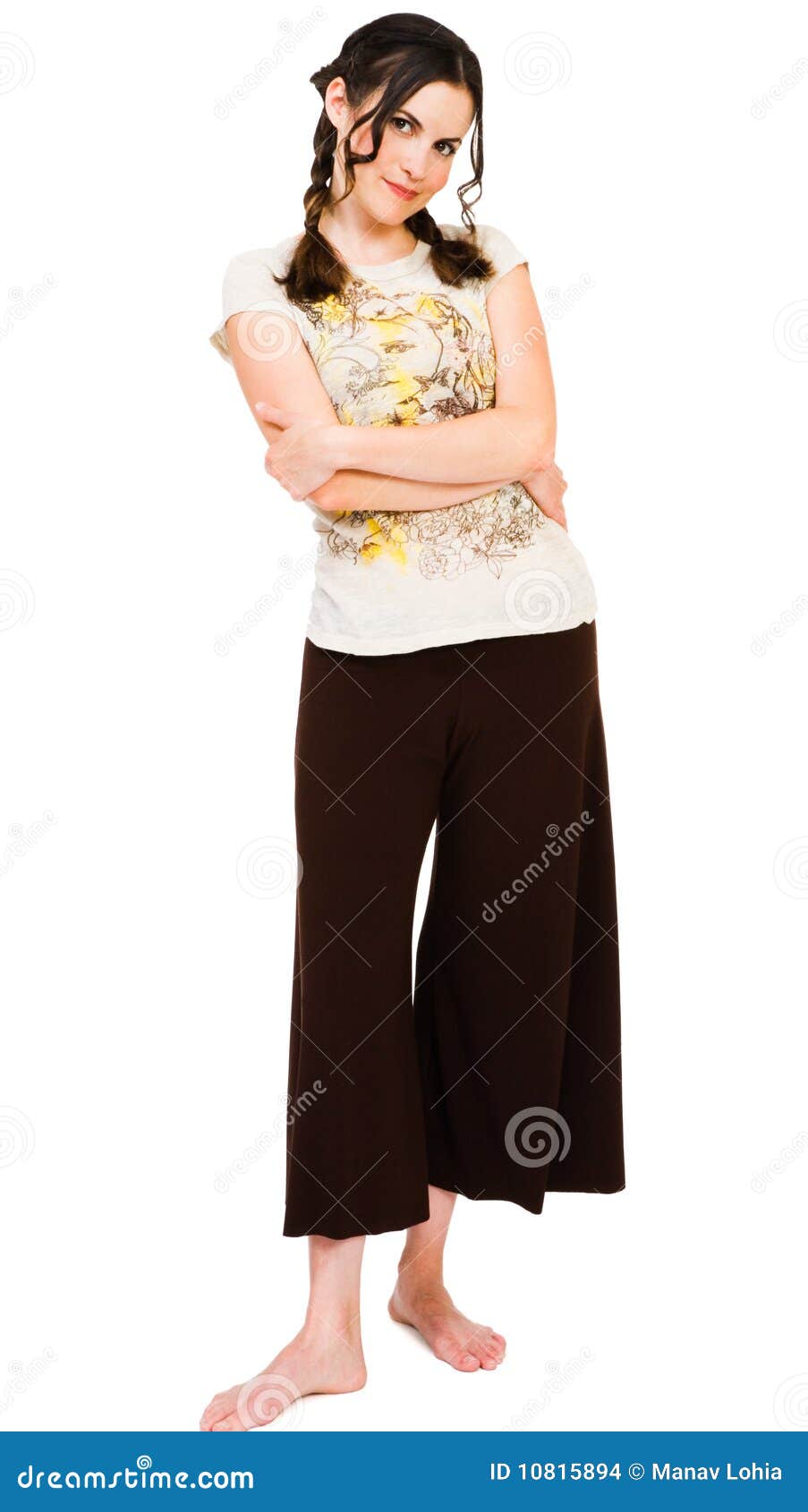 Presentación de la mujer foto de archivo. Imagen de retrato - 10815894