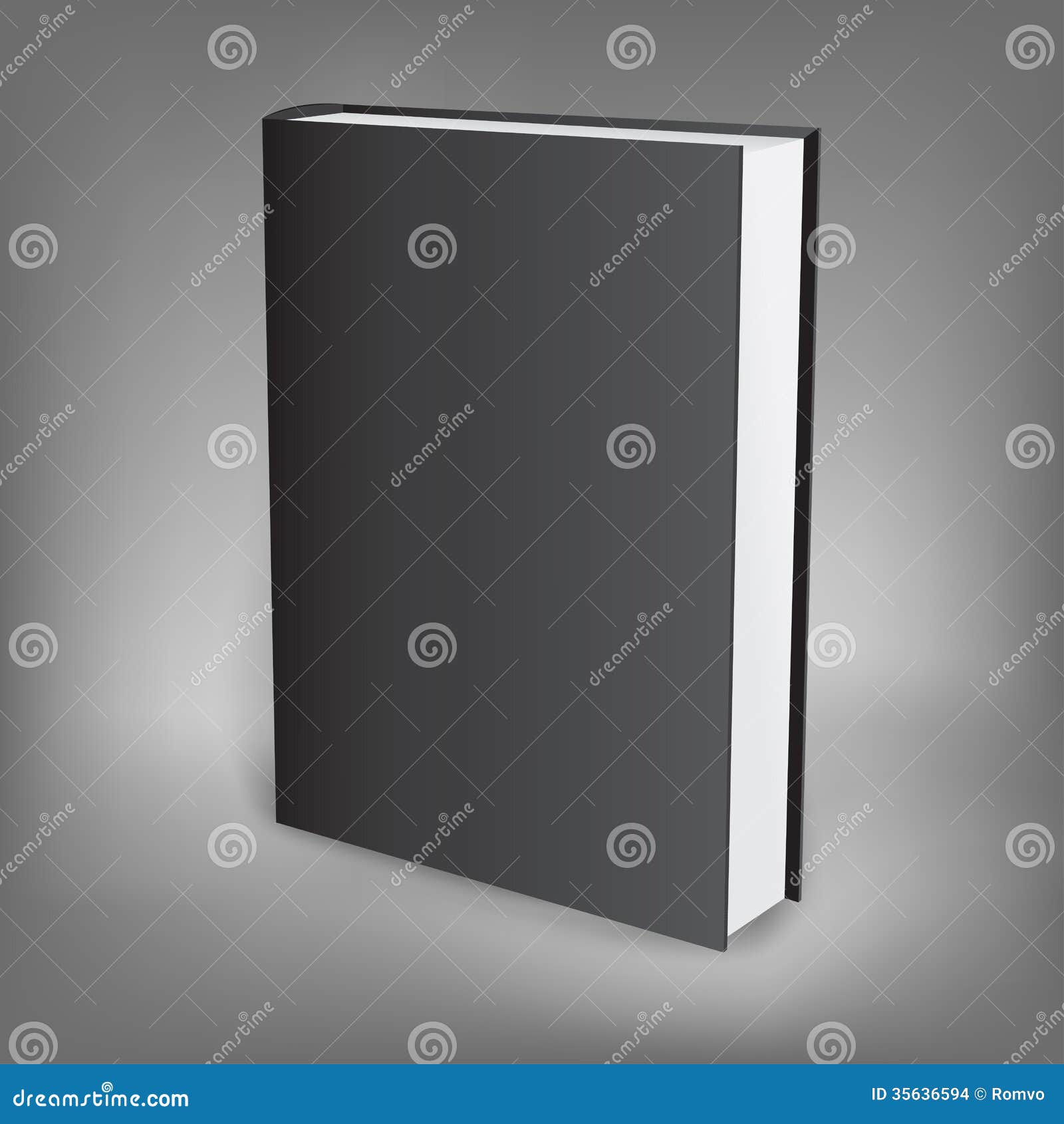 Presentación Del Libro Negro Ilustración del Vector - Ilustración de ...