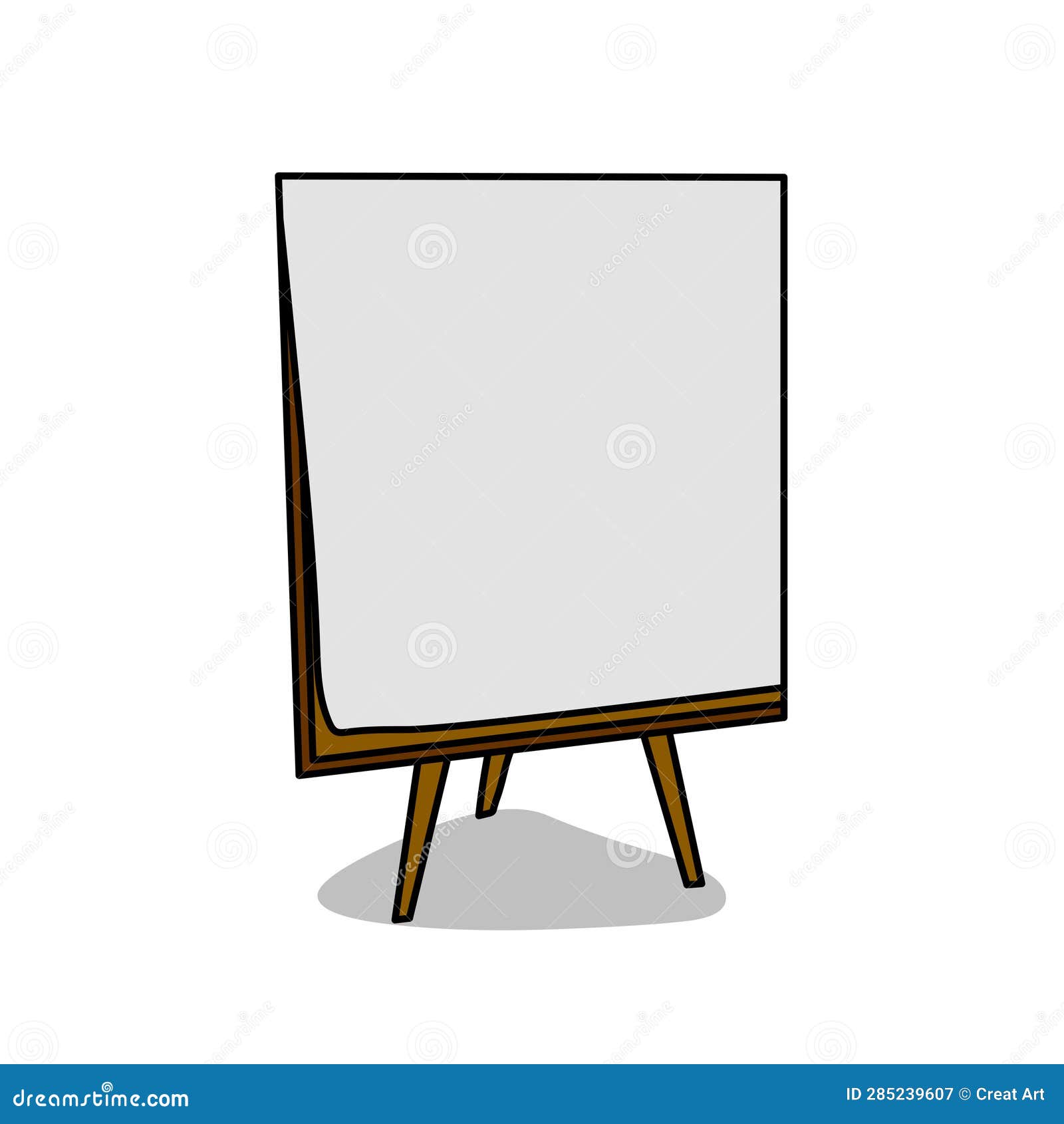 Presentaion Board Cartoon Illustration | CartoonDealer.com #285239607