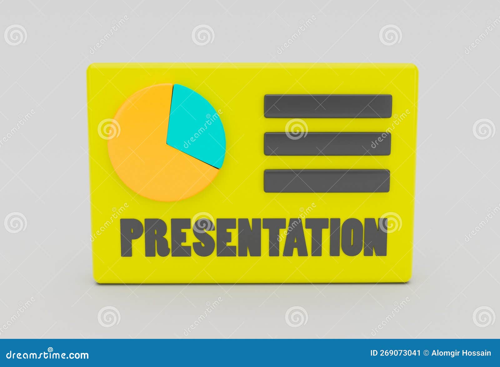 Presentaion Board Cartoon Illustration | CartoonDealer.com #285239607