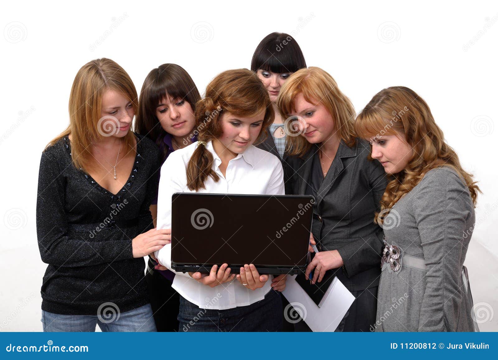 Presentation stock photo. Image of friendship, documents - 11200812