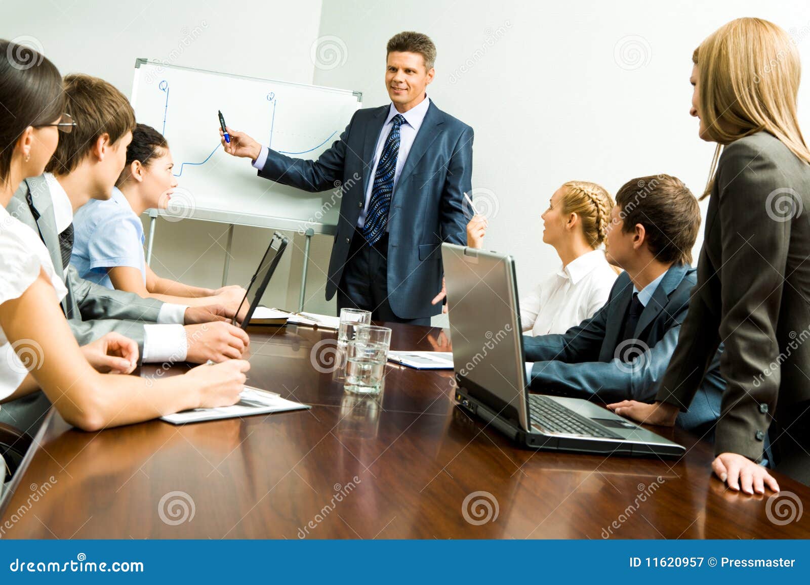 Presentation stock image. Image of contemporary, hand - 11620957