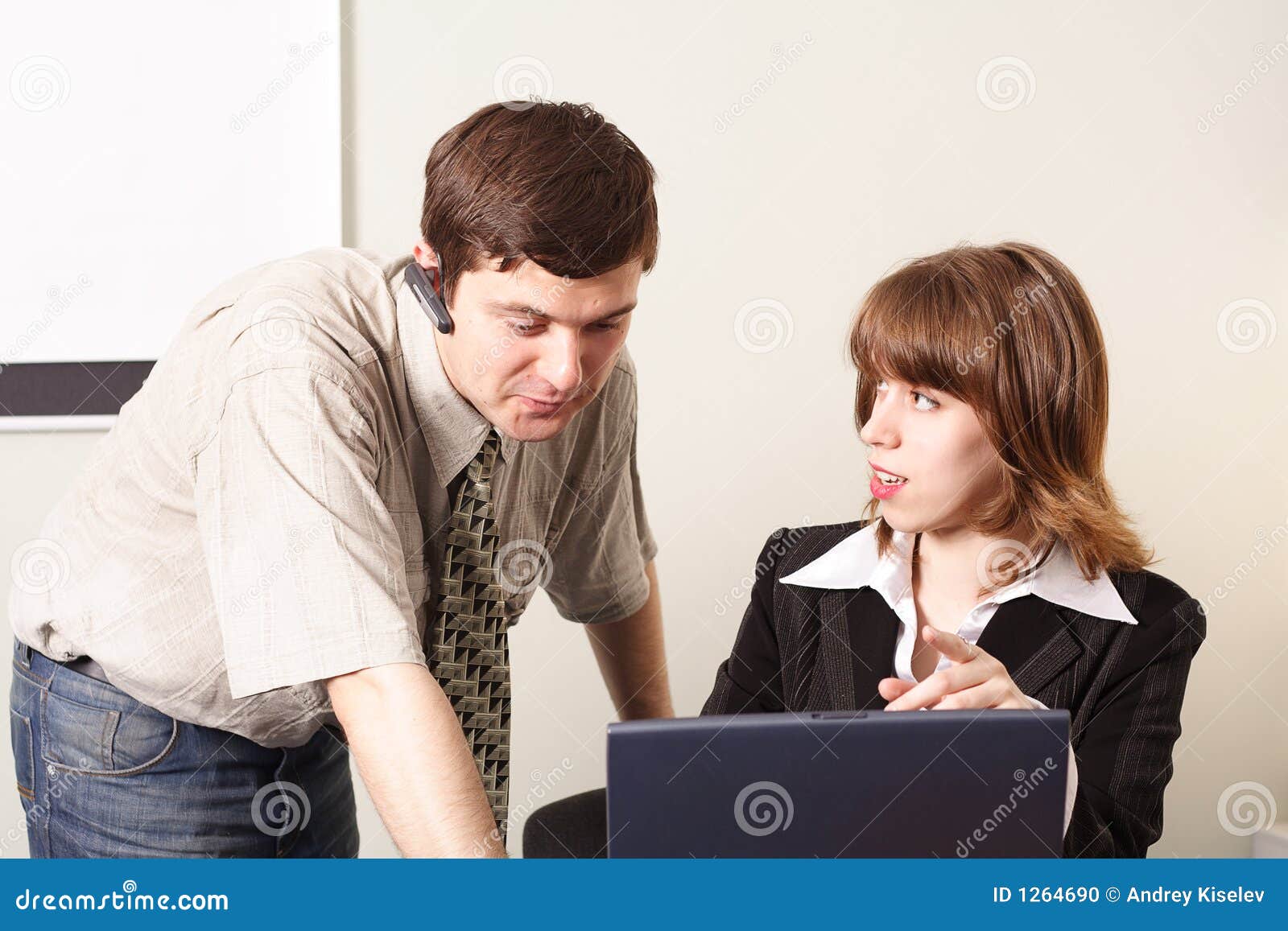 Presentation stock photo. Image of acquaintance, computer - 1264690