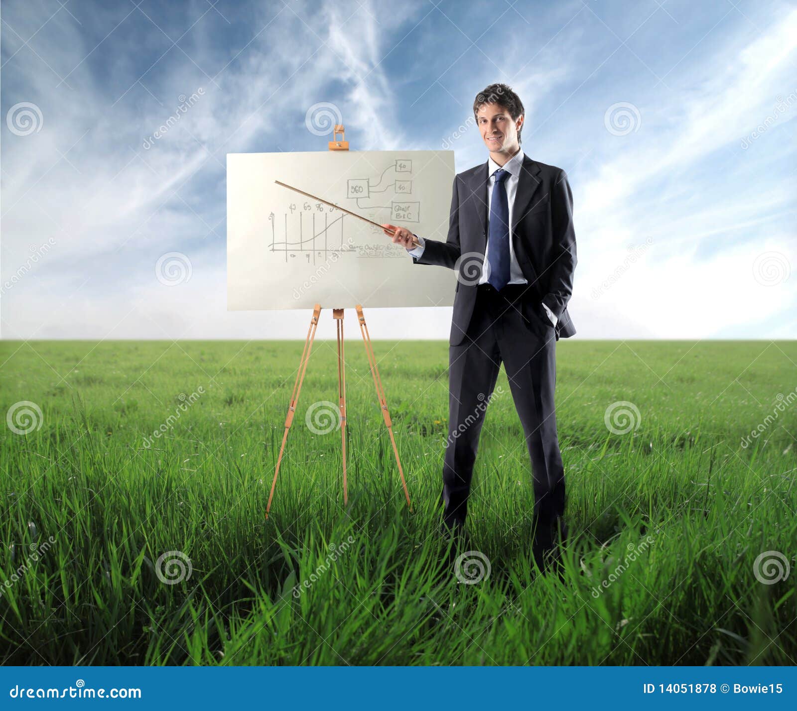 Presentation stock photo. Image of statistics, earn, company - 14051878