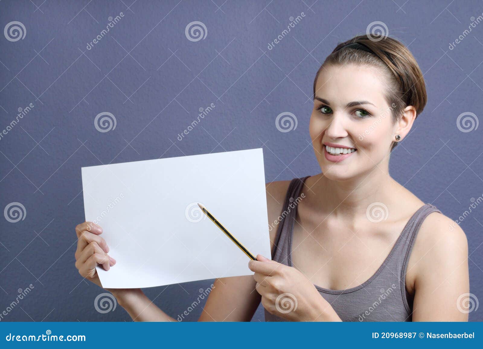 Presentation stock image. Image of holding, neutral, mouth - 20968987