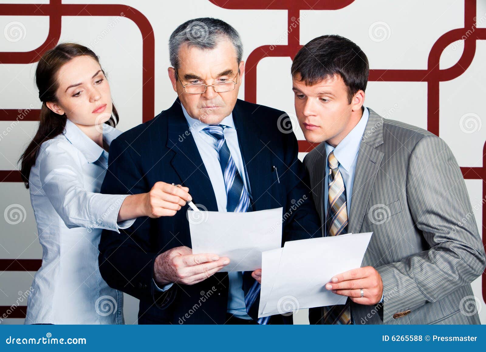 Presentation stock photo. Image of business, document - 6265588