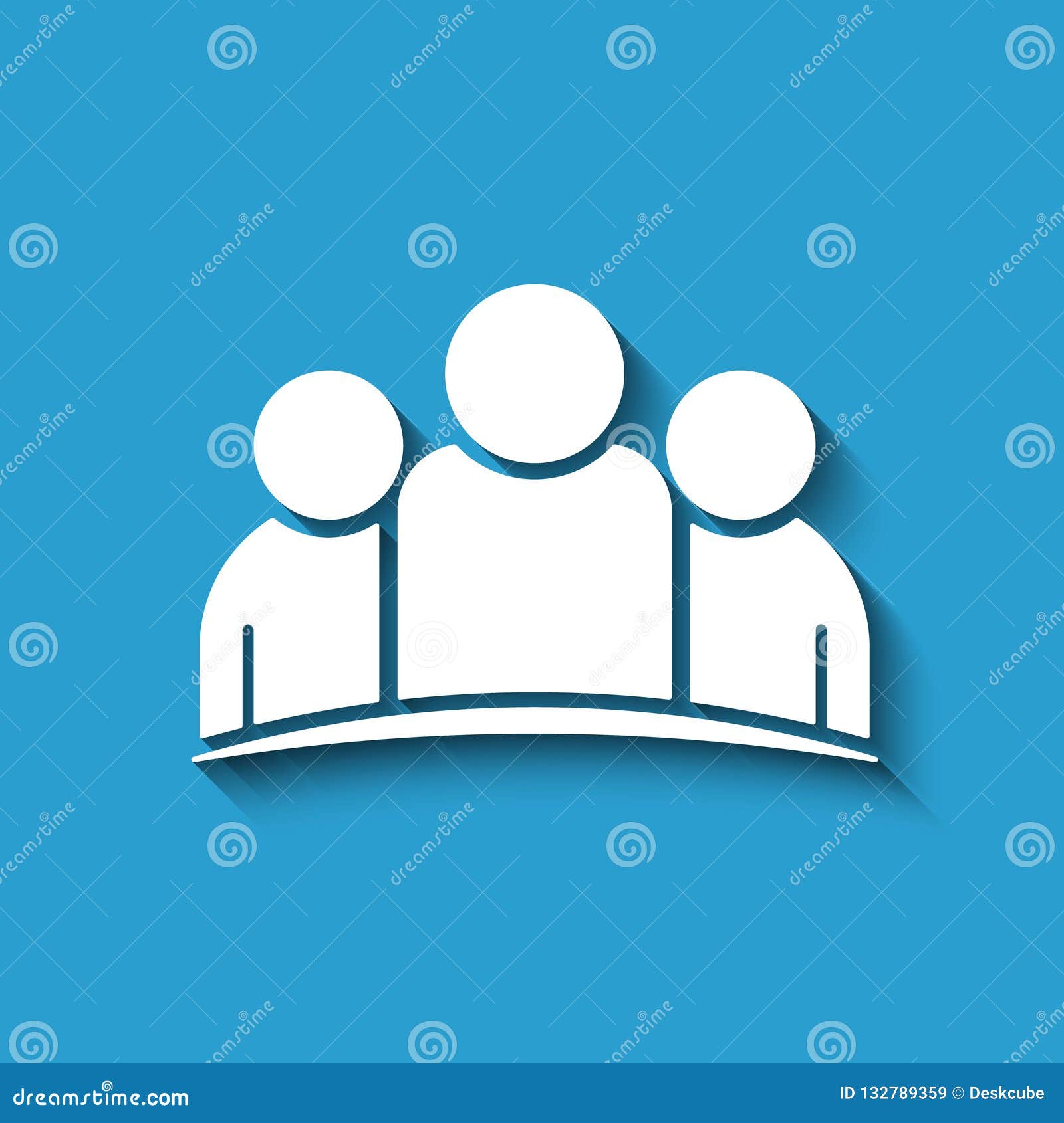 Teamwork People Profile. Vector Logo Design Stock Vector - Illustration ...