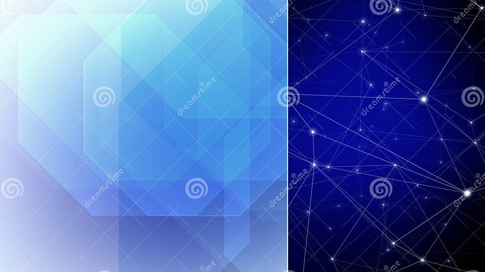 Presentation Backdrop with Interconnected Lines and Dots Creating ...