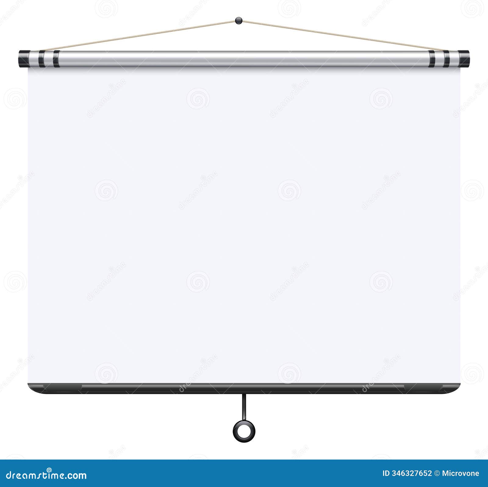 Presentation Board Blank White Template. Whiteboard Mockup Stock ...