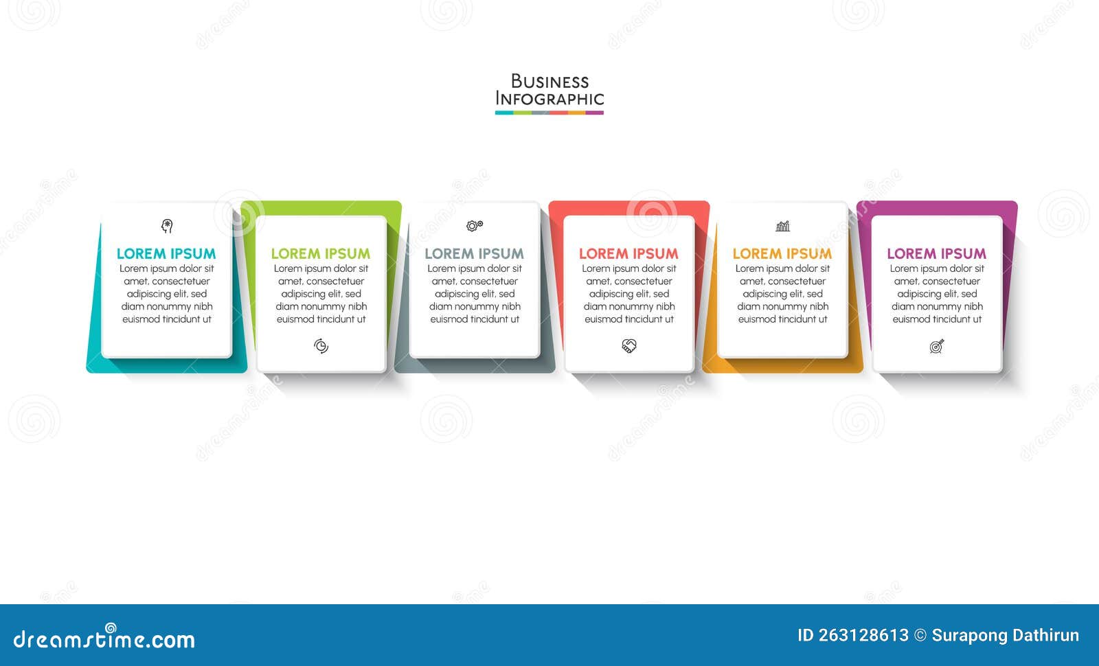 Presentation Business Infographic Template Stock Vector - Illustration ...