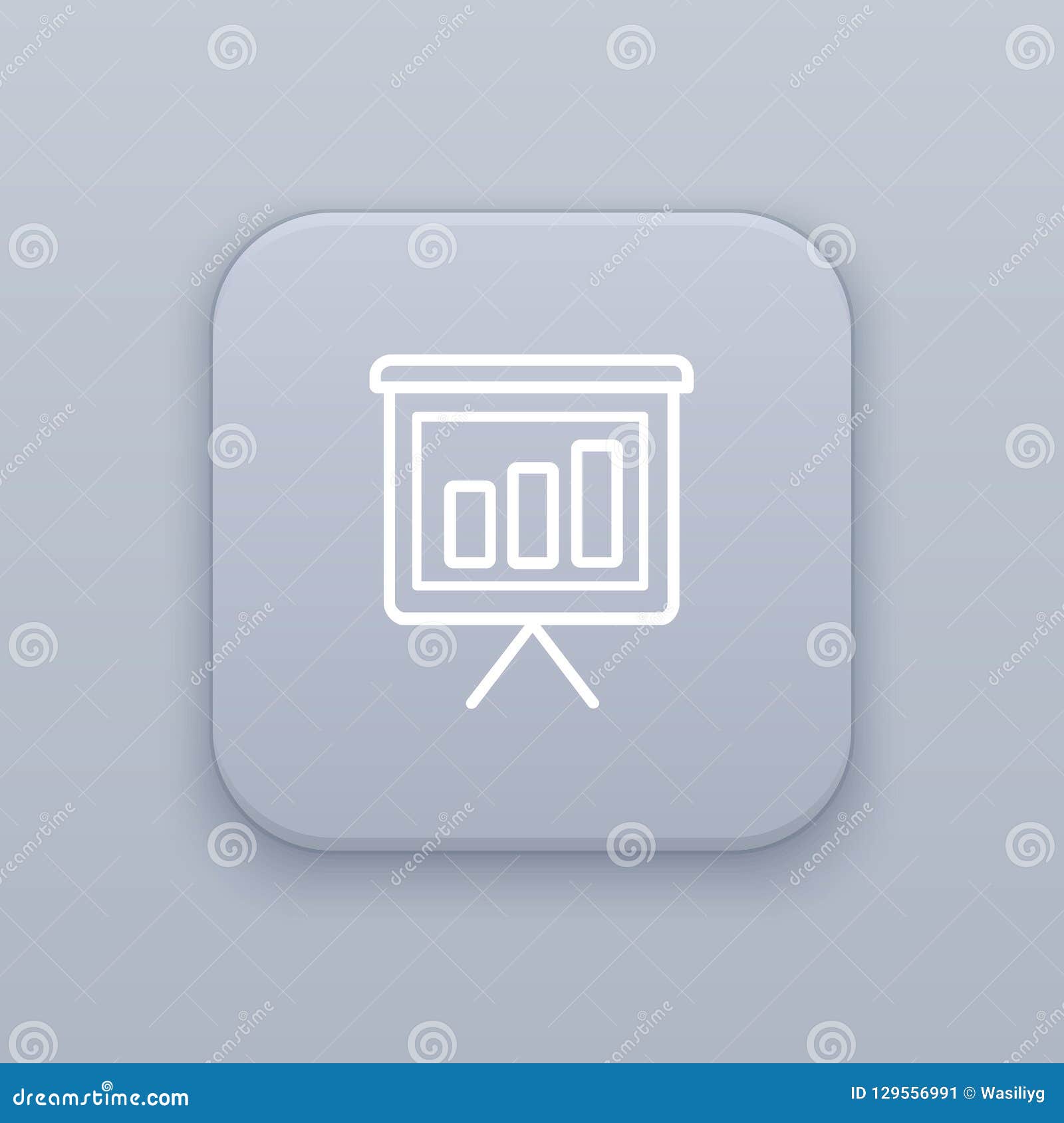 Presentation Button, Best Vector Stock Vector - Illustration of growing ...