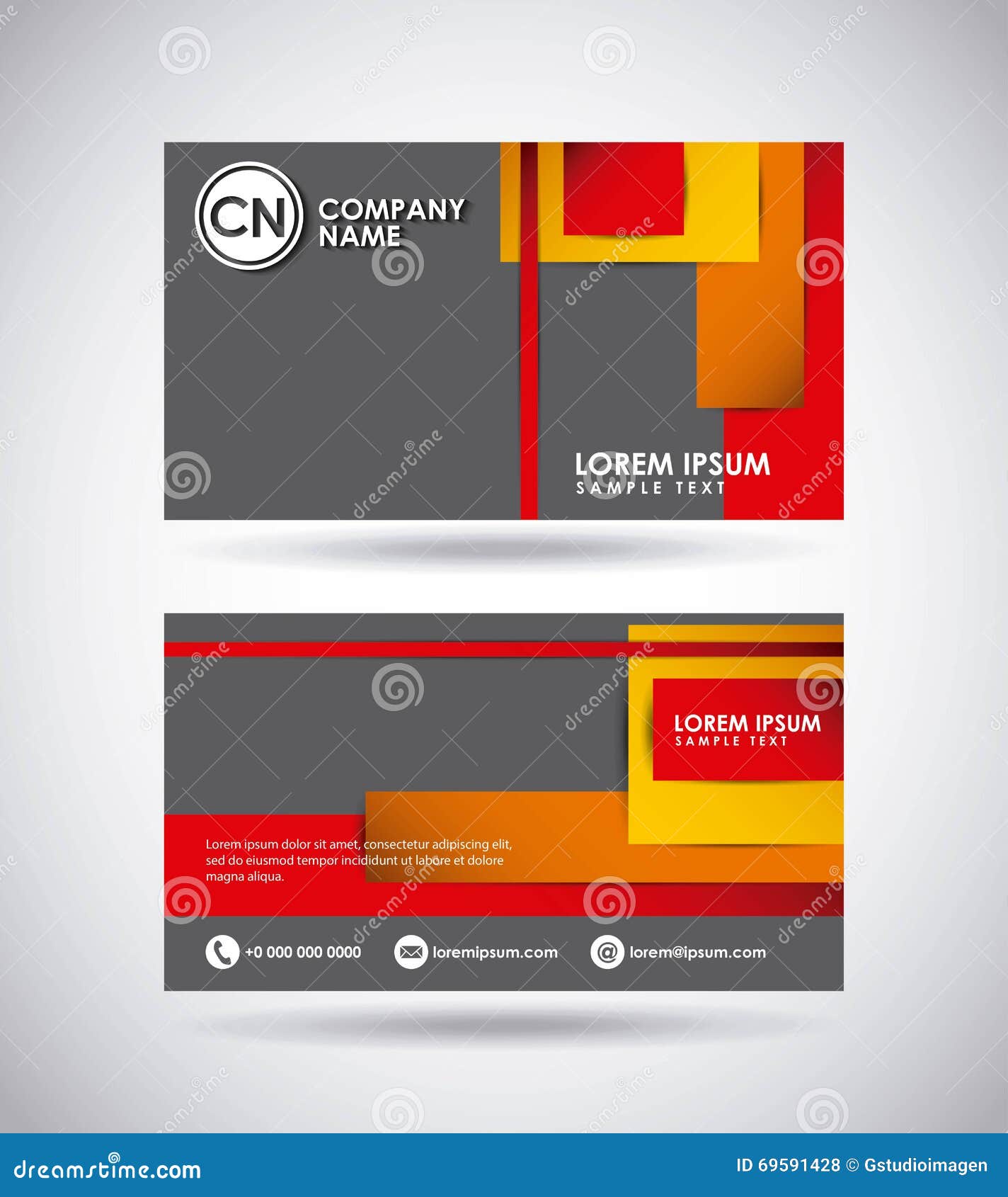 Presentation card design stock illustration. Illustration of simple ...